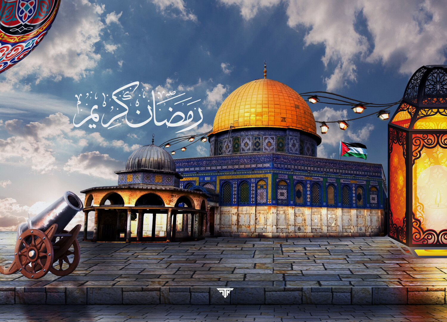 ArtStation - Ramadan Kareem in Palestine 🇵🇸🌙