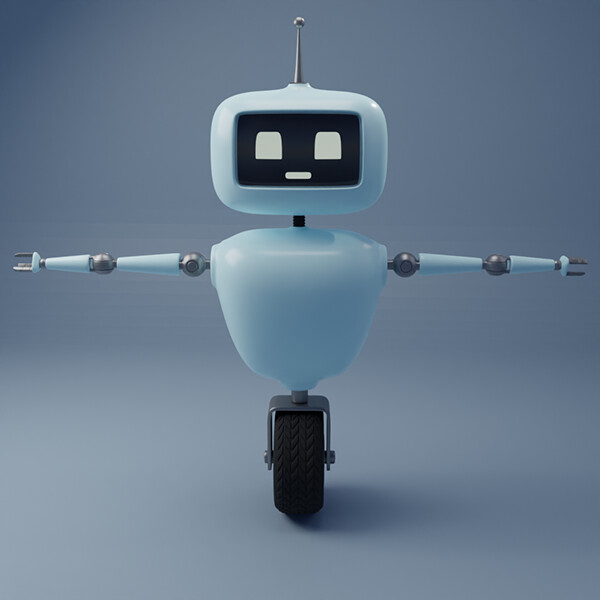 ArtStation - Robot 3D model
