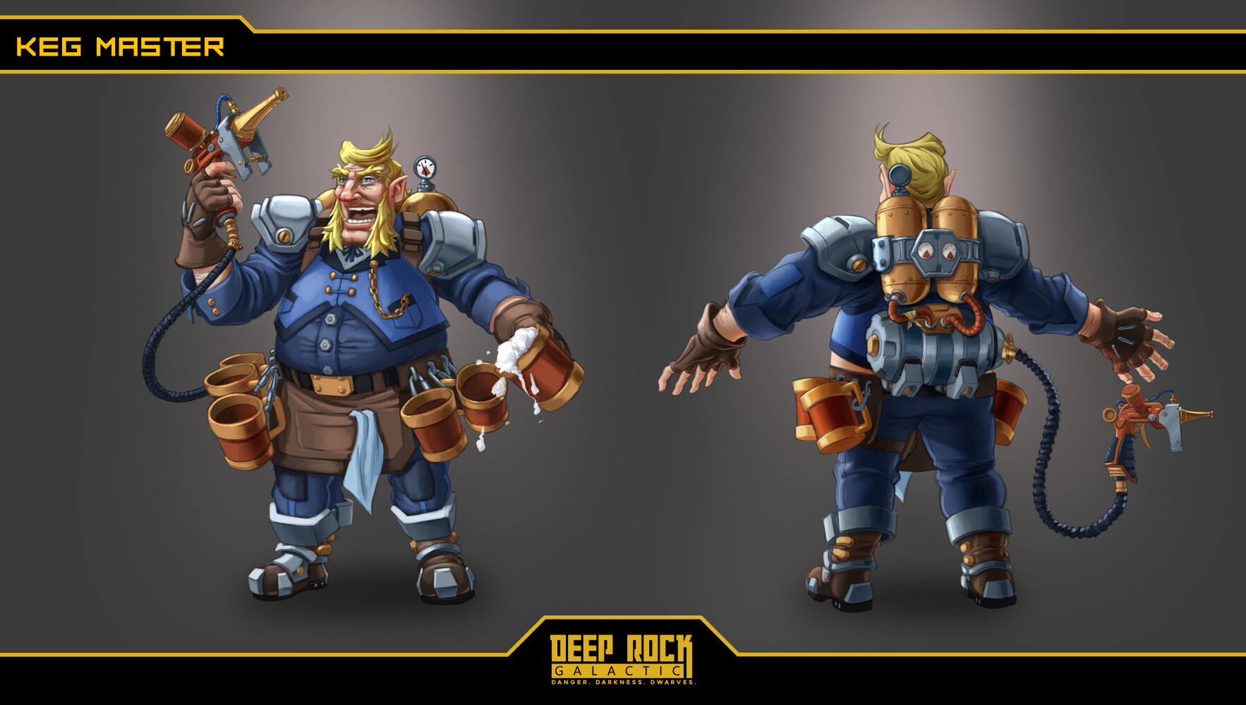 ArtStation - Deep Rock Galactic - Keg Master