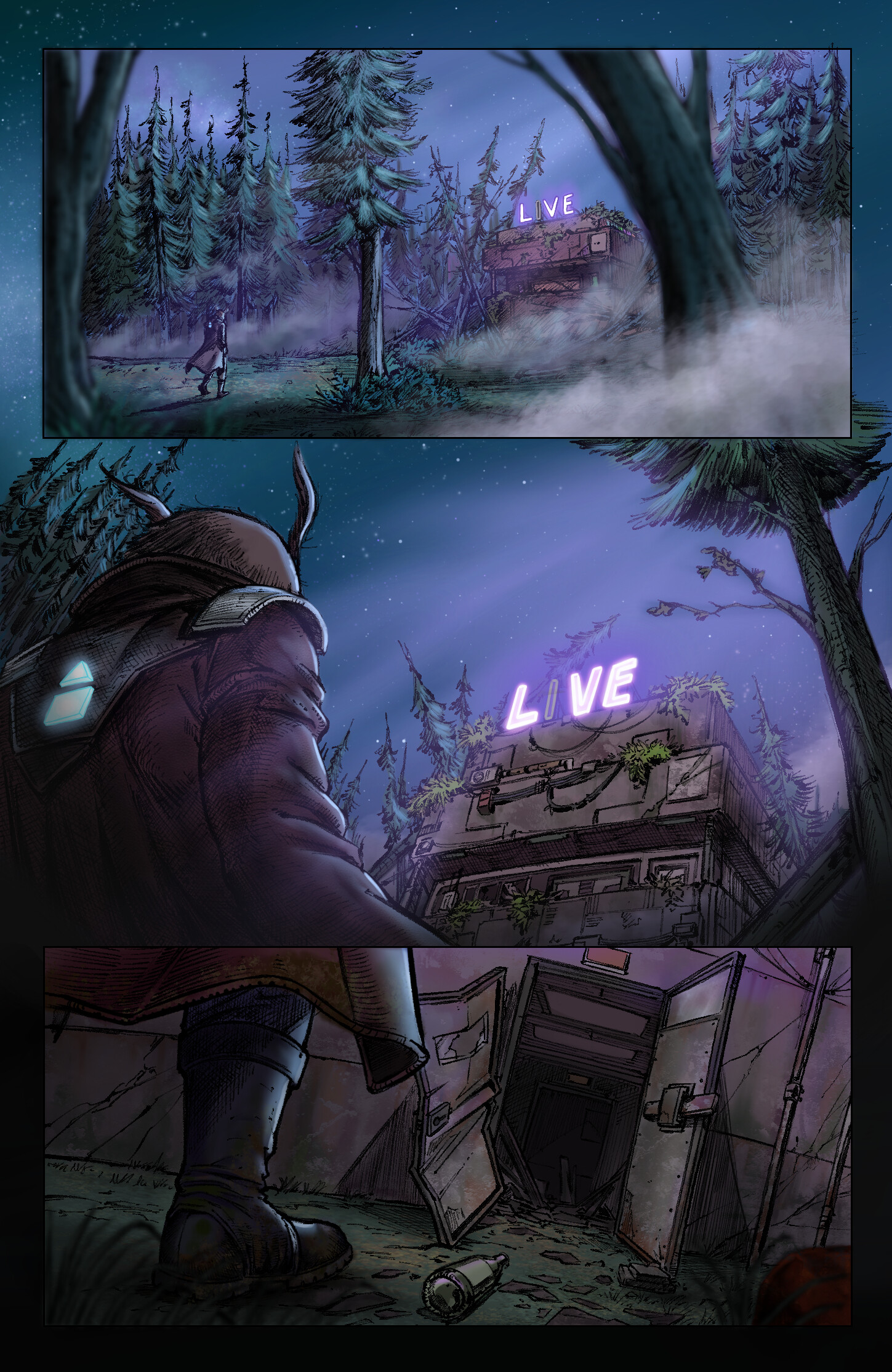 Monstermind Studios - Comic pages