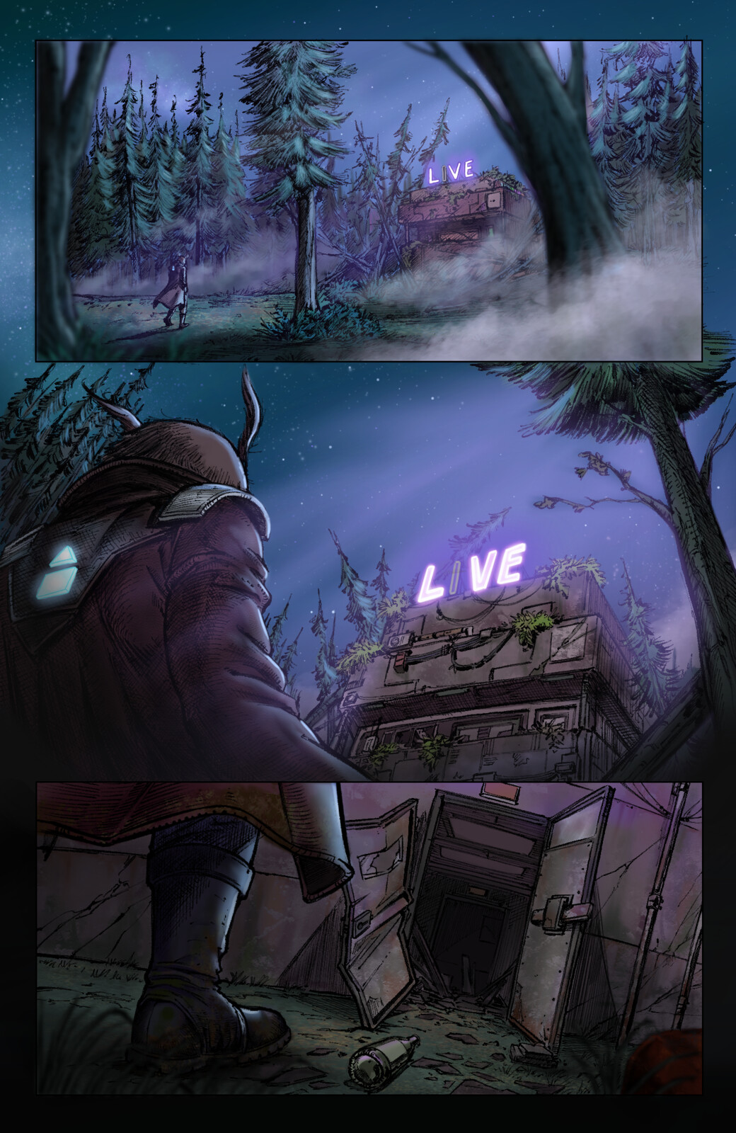 Monstermind Studios - Comic pages