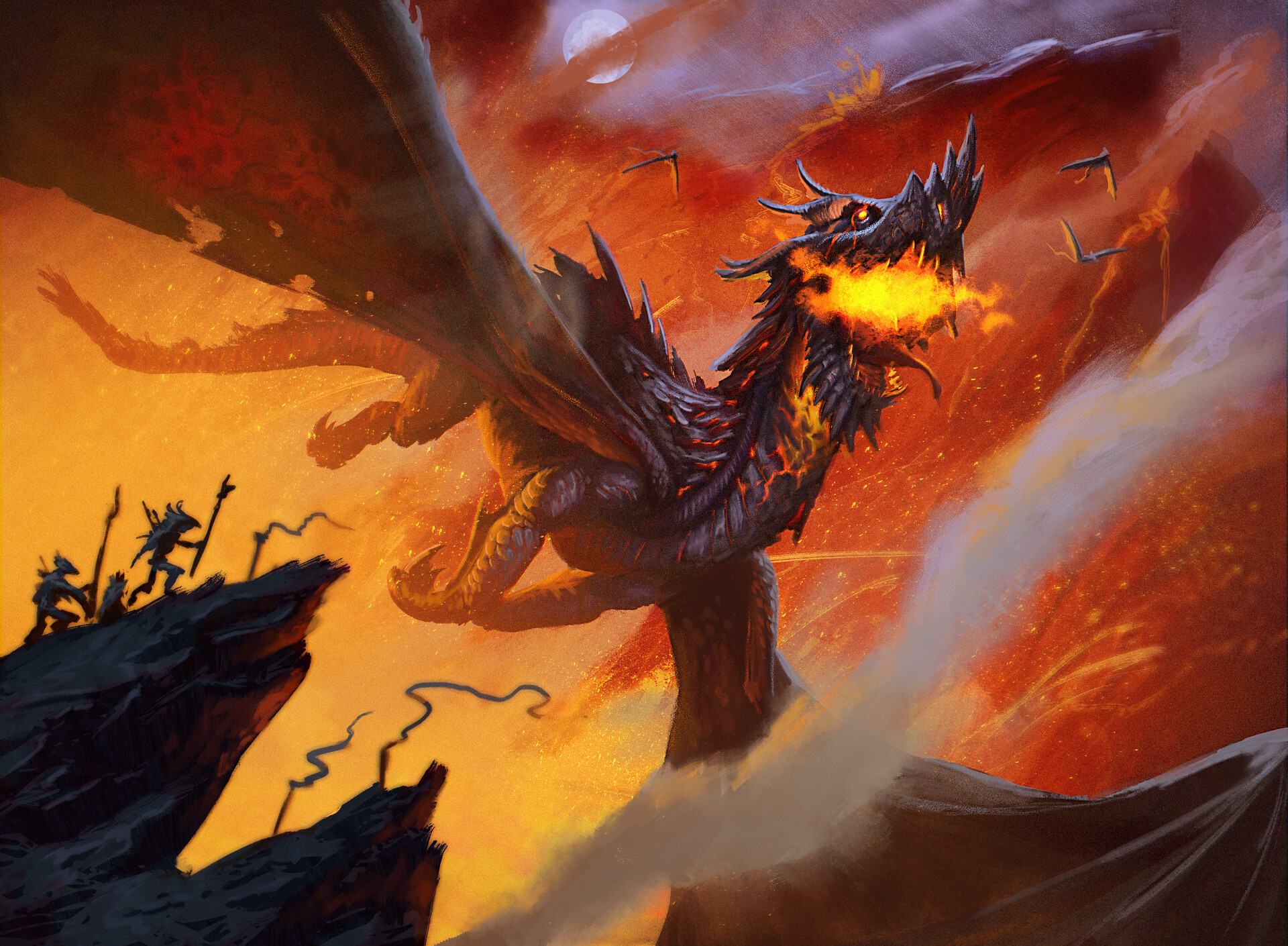 ArtStation - Vulcanic Hellkite