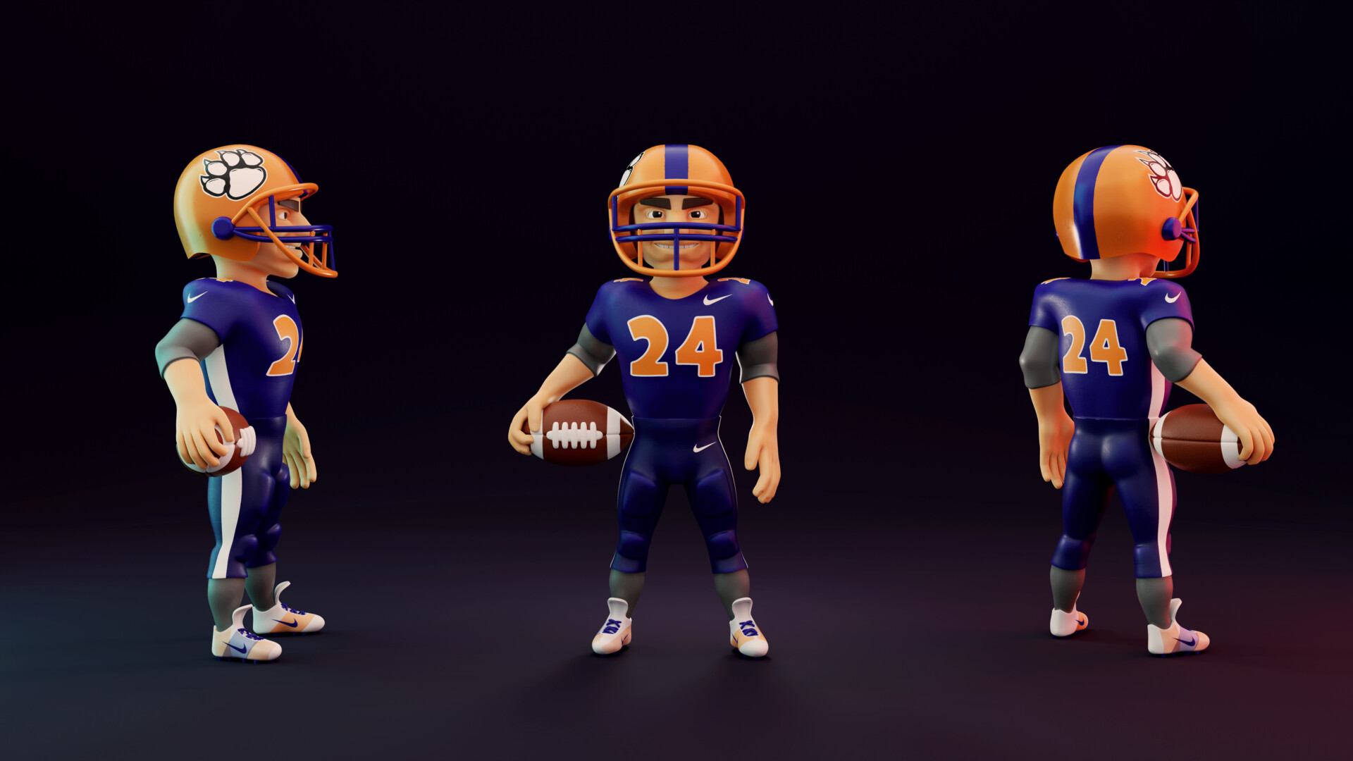 ArtStation - Football Player #024