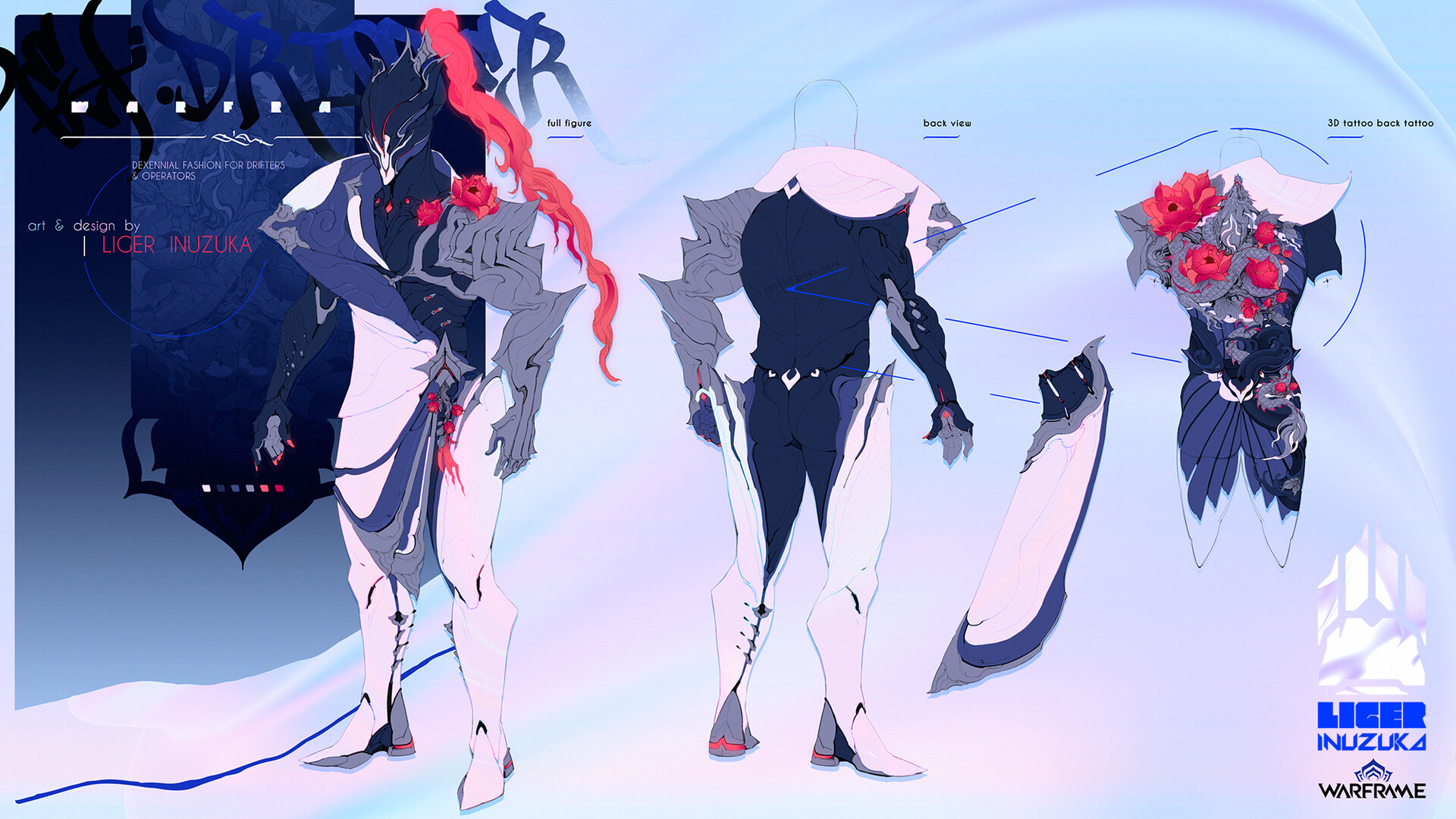 Liger Inuzuka - Warframe: Dexennial Pilot Fashion