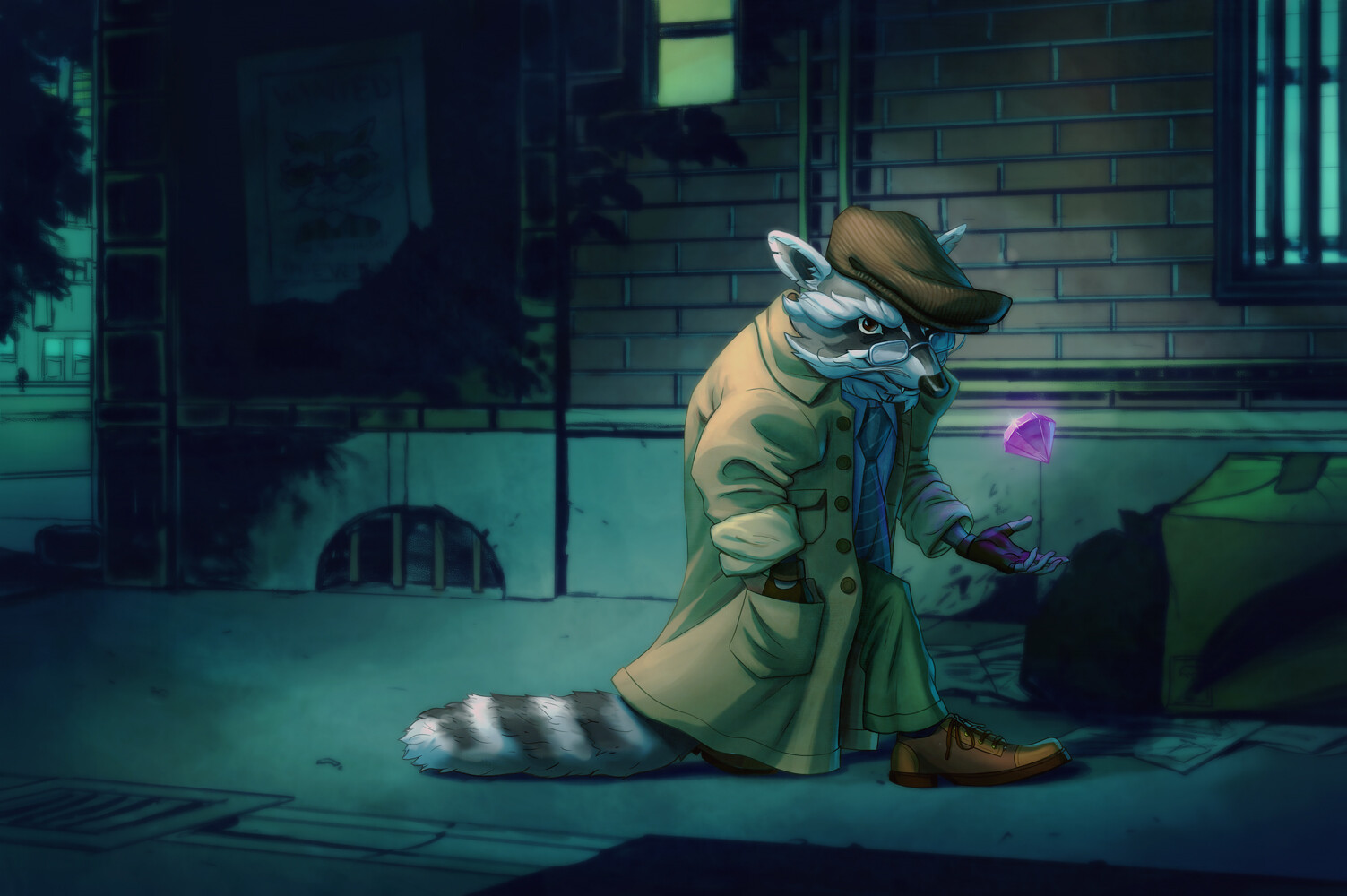 ArtStation - Thieving Raccoon