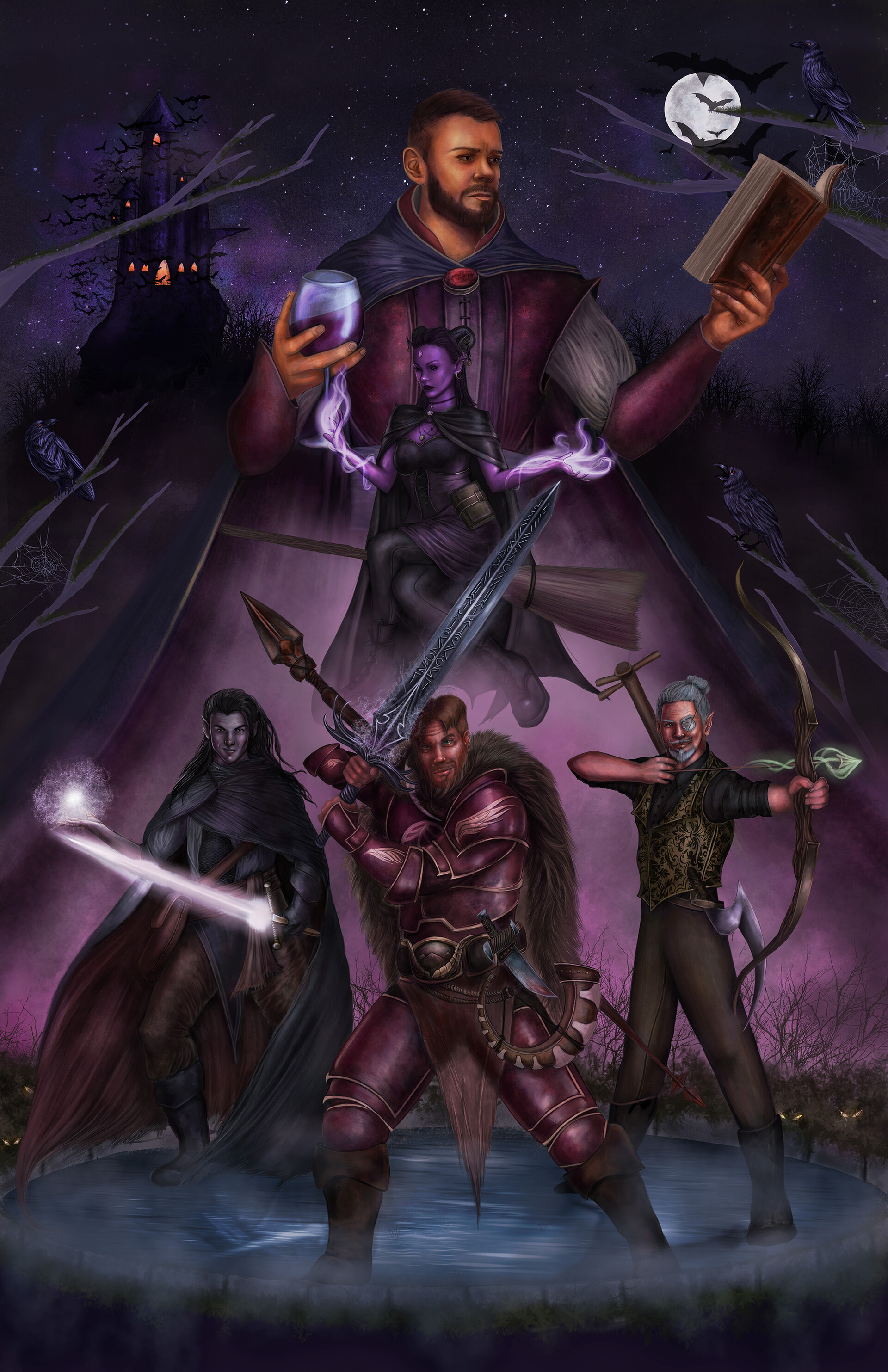ArtStation - Curse of Strahd Party