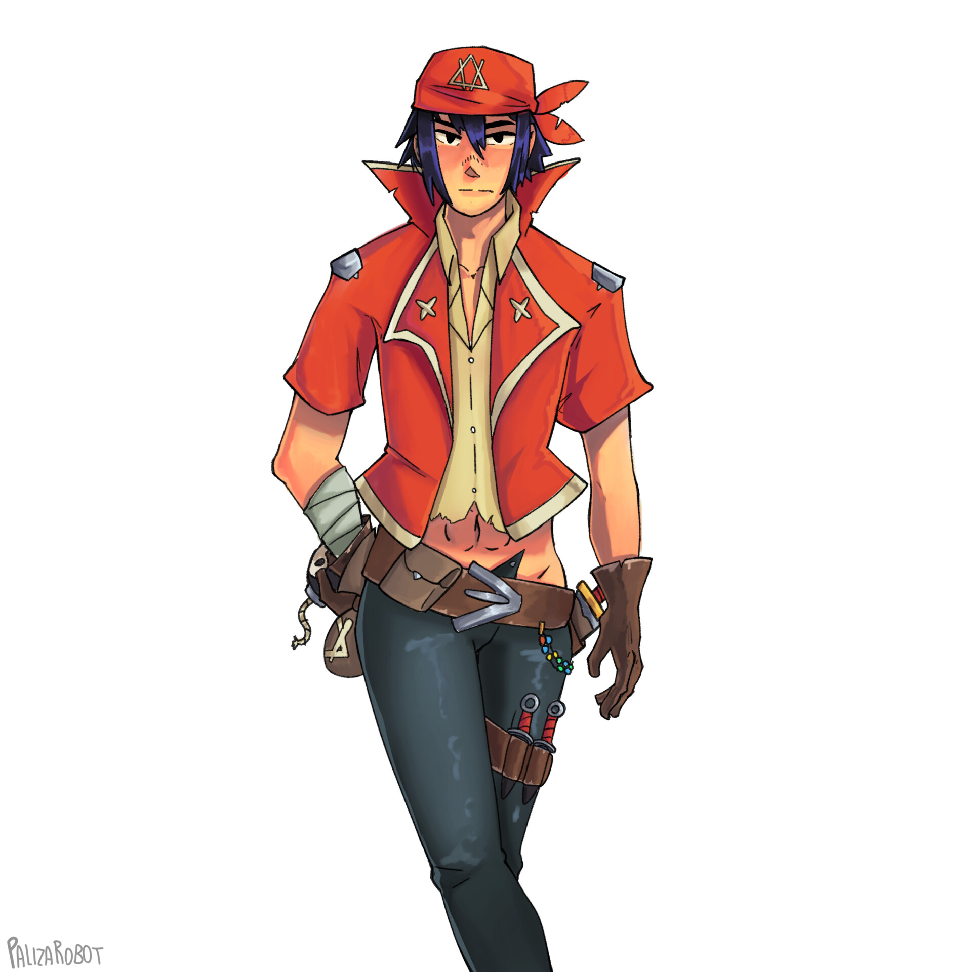 ArtStation - Miguel, the rogue. Render and Concept Art