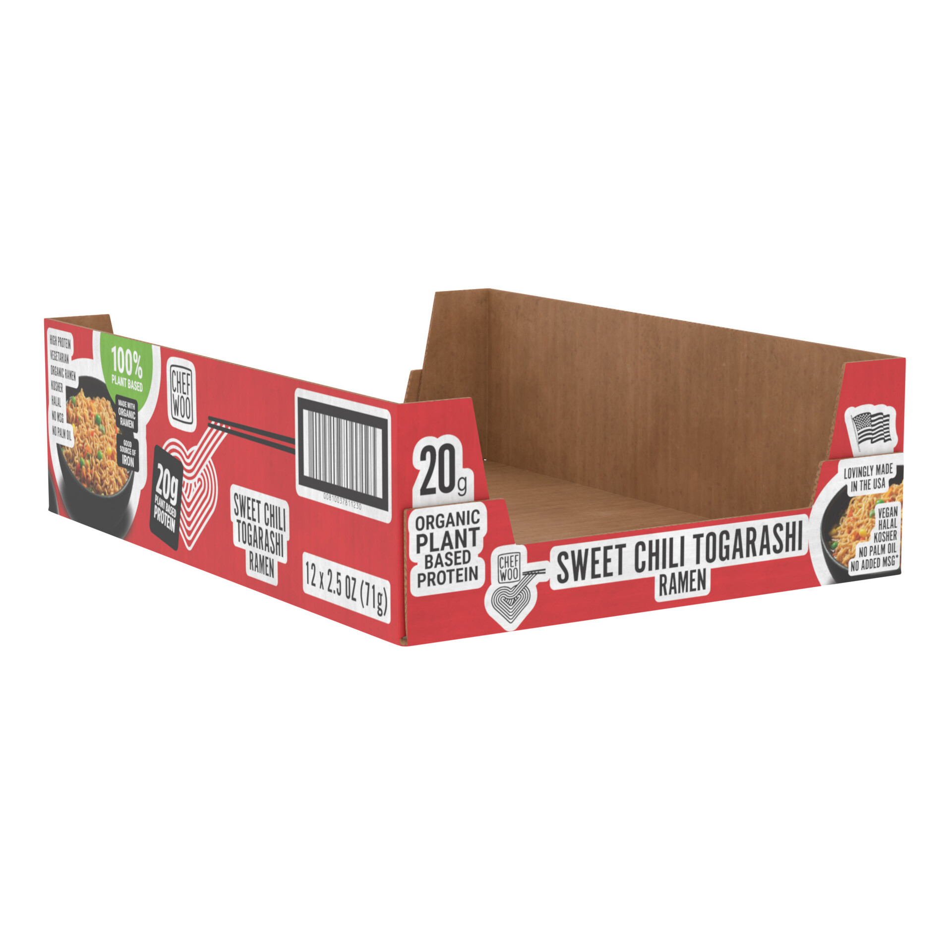 ArtStation - Ramen Cup 12 pack Tray Product Viz