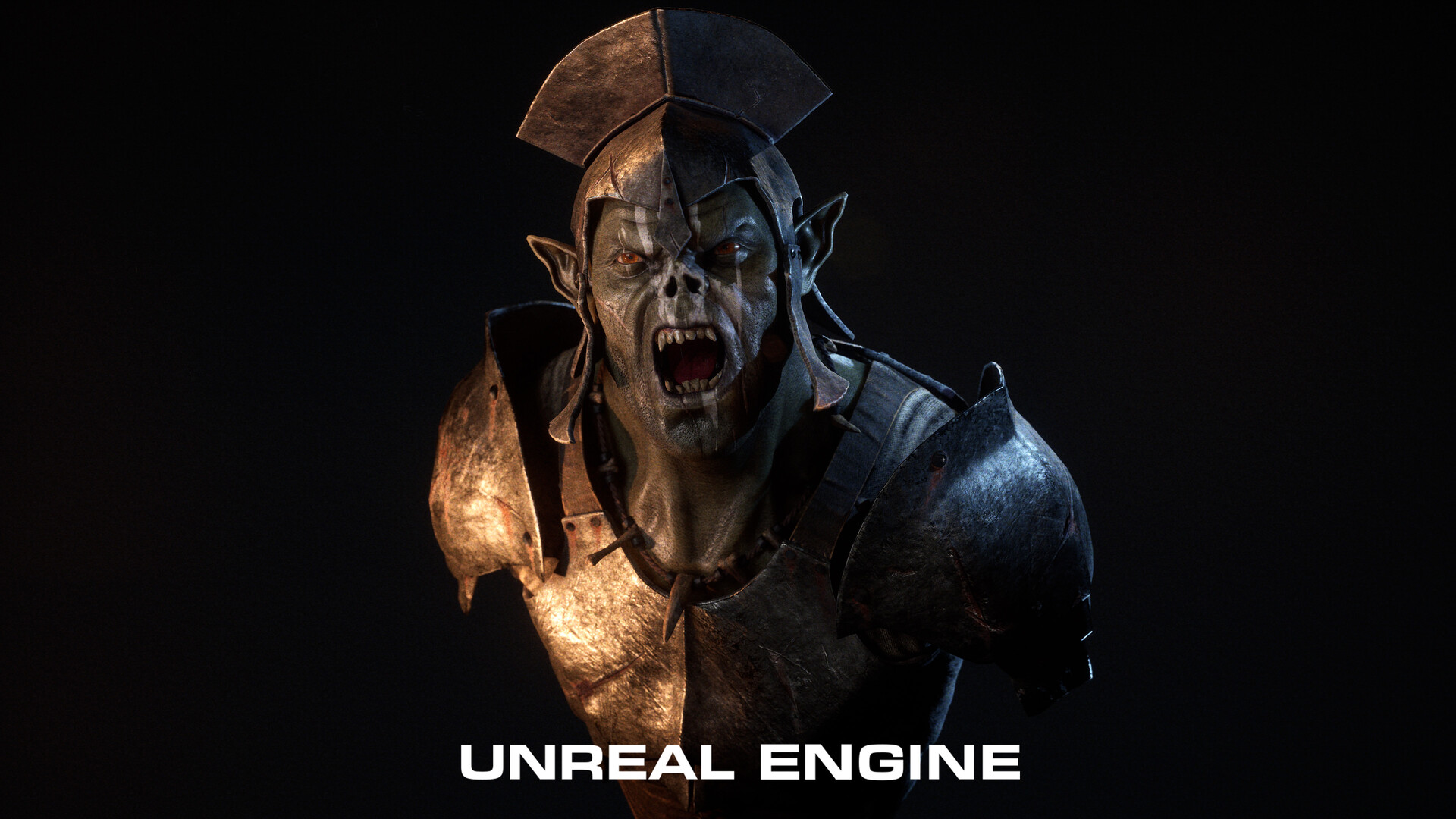 Artstation Orc Lord Of The Rings Fanart Real Time Render