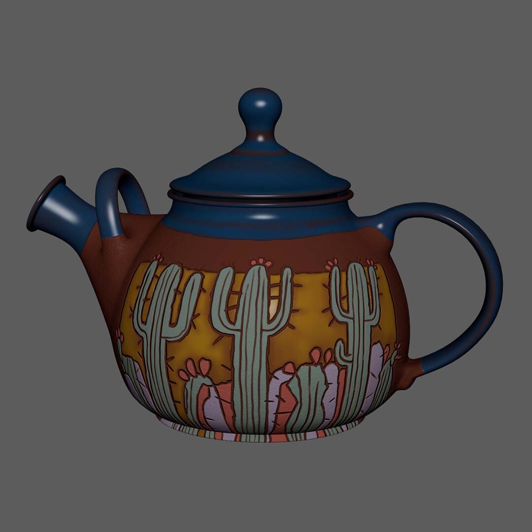 ArtStation - Teapot