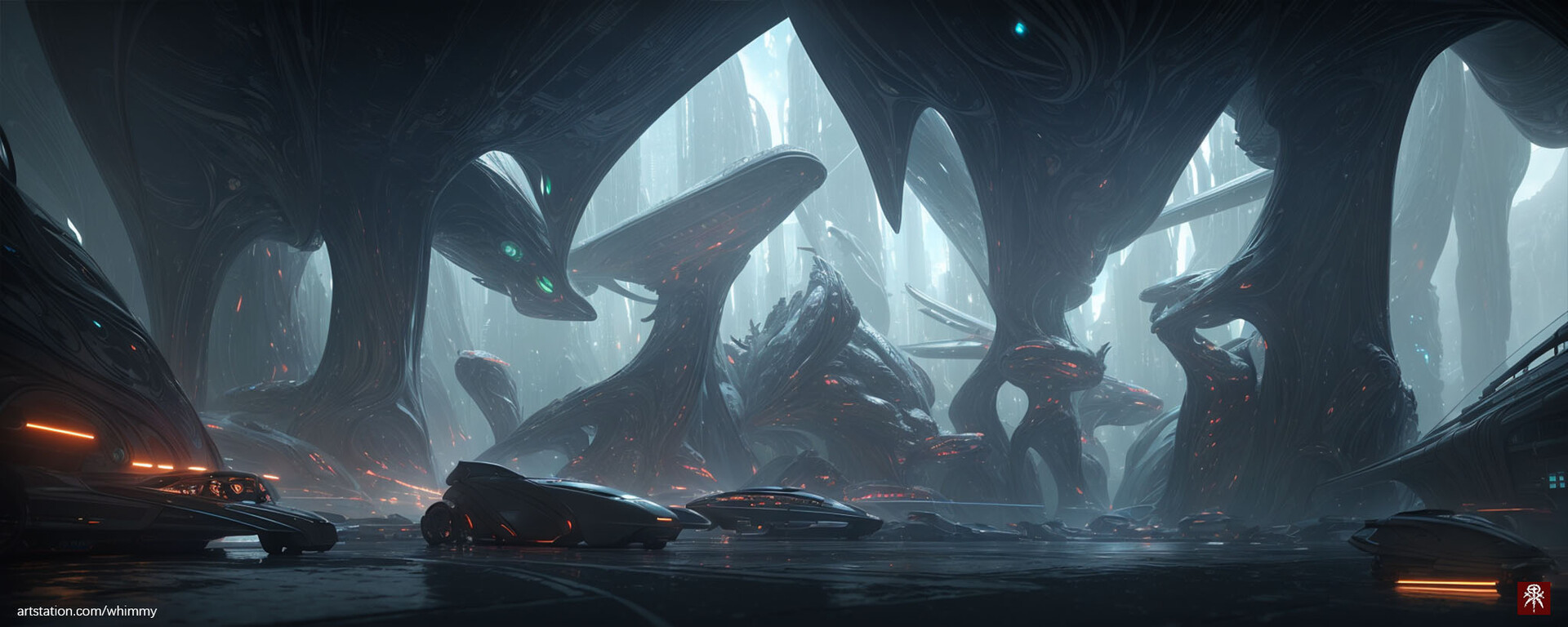 ArtStation - Alien Cave