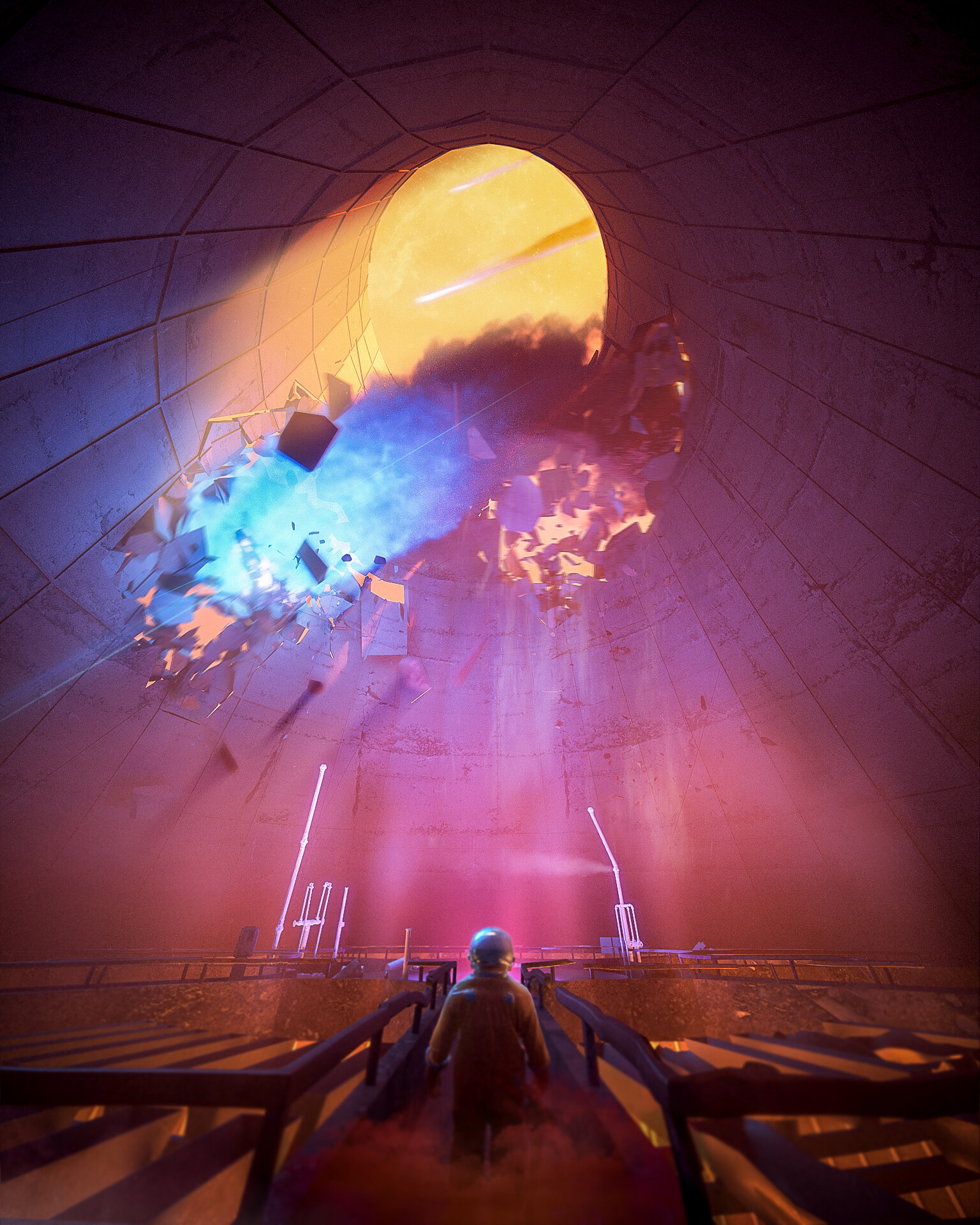 ArtStation - Nuclear plant