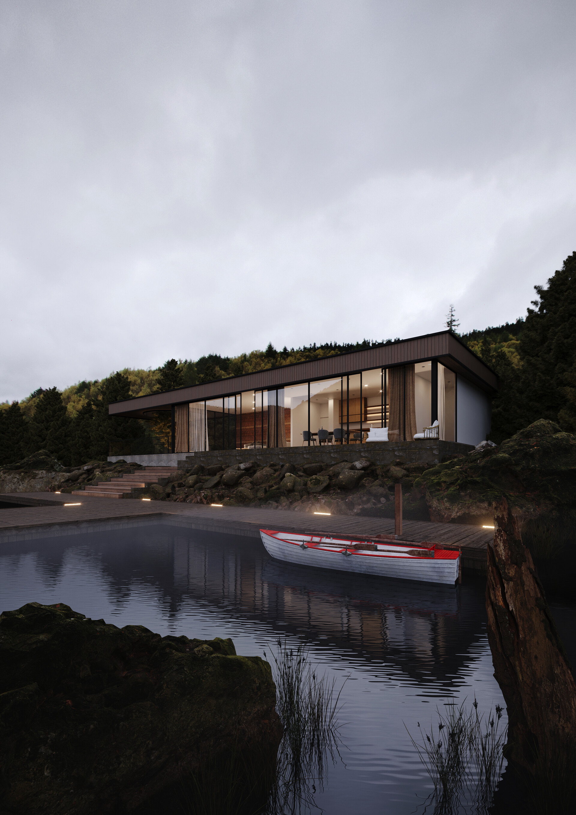 ArtStation - Lake House