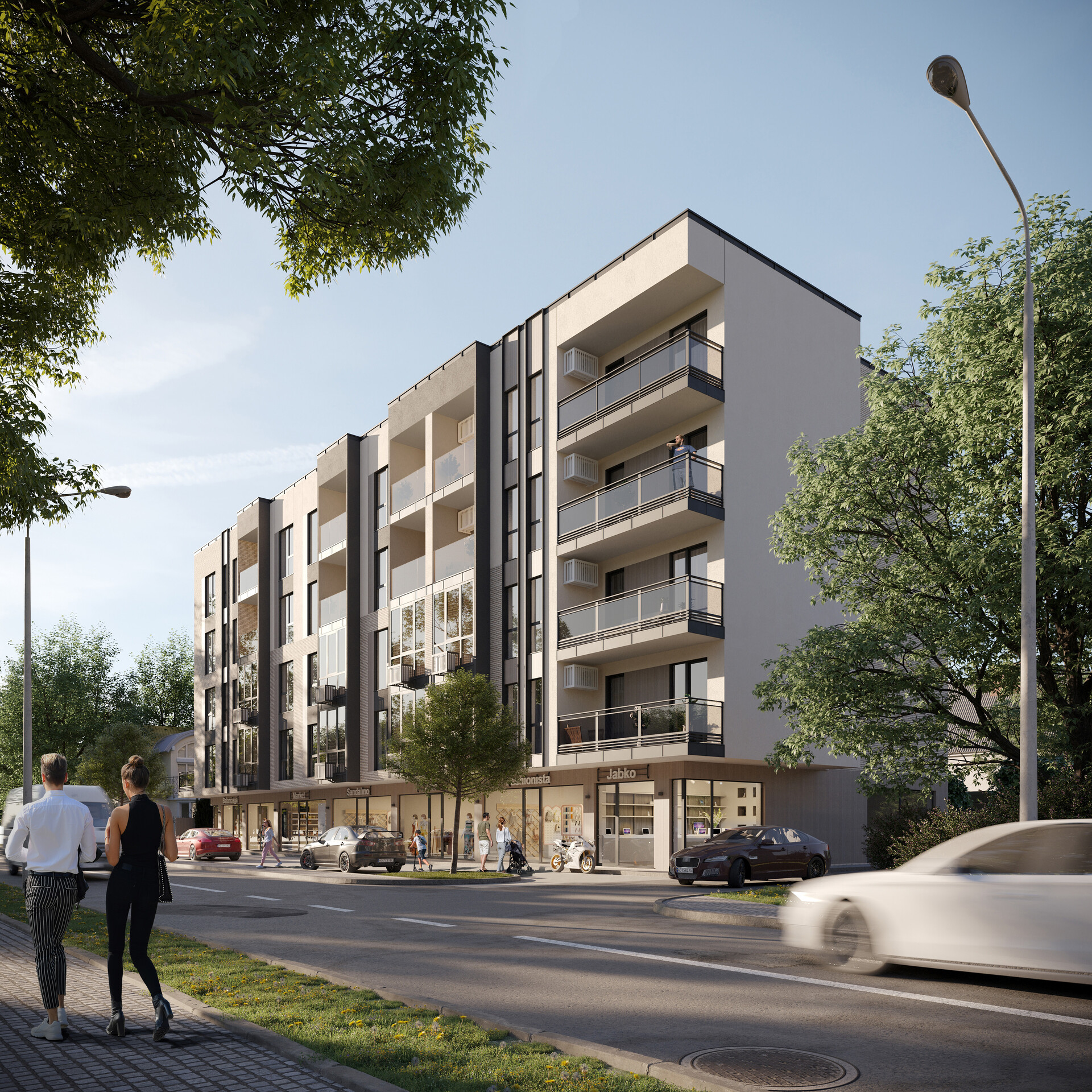 ArtStation - ArchViz of Residential Complex
