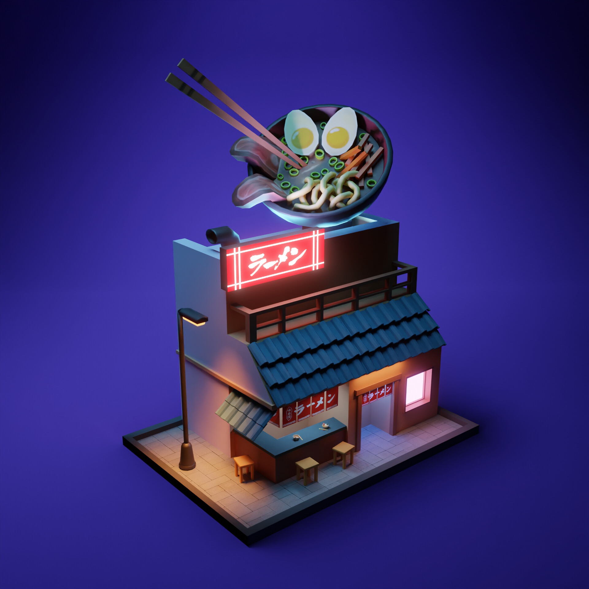 ArtStation - 3D Isometric Models