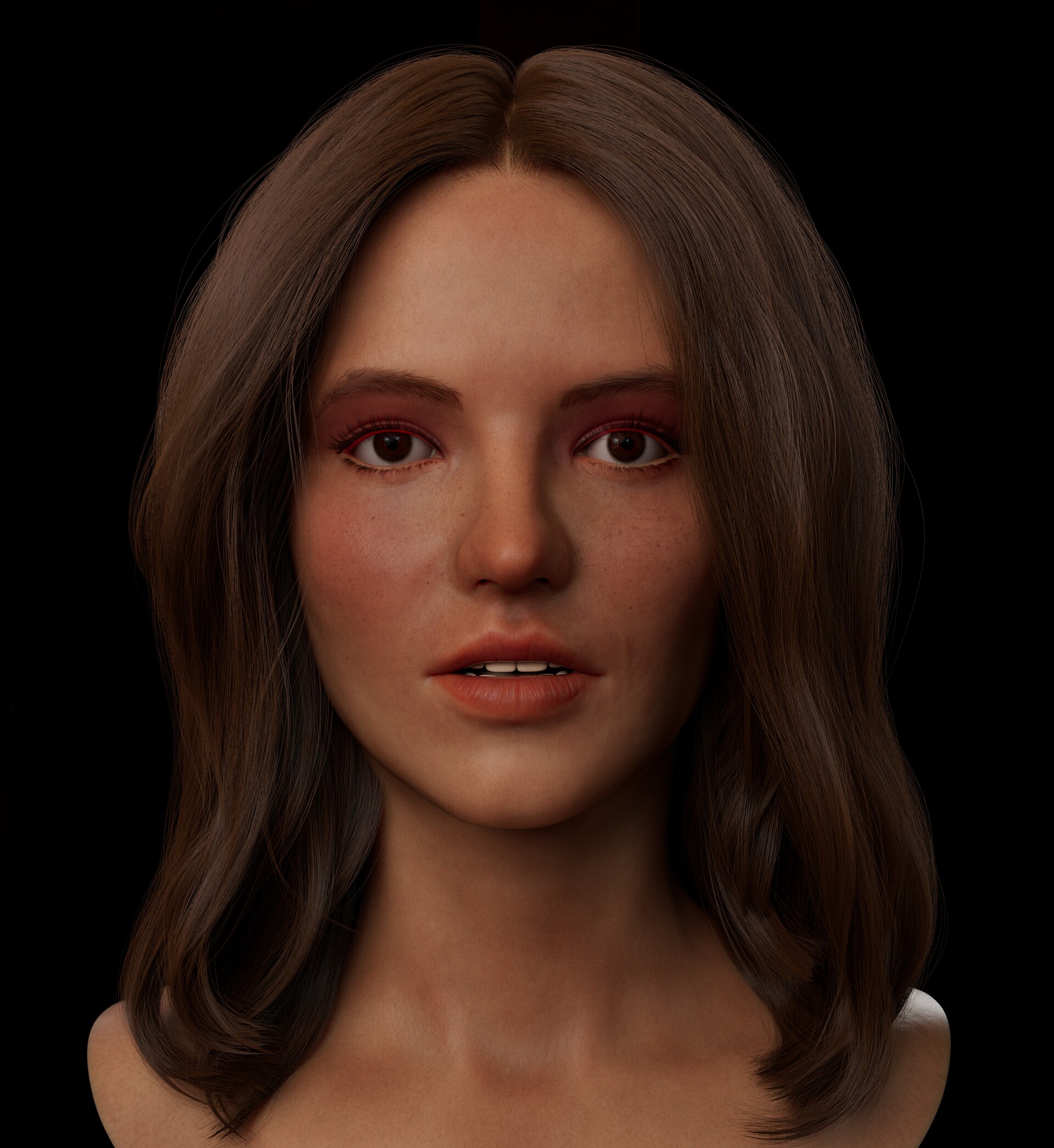 ArtStation - Girl groom practice