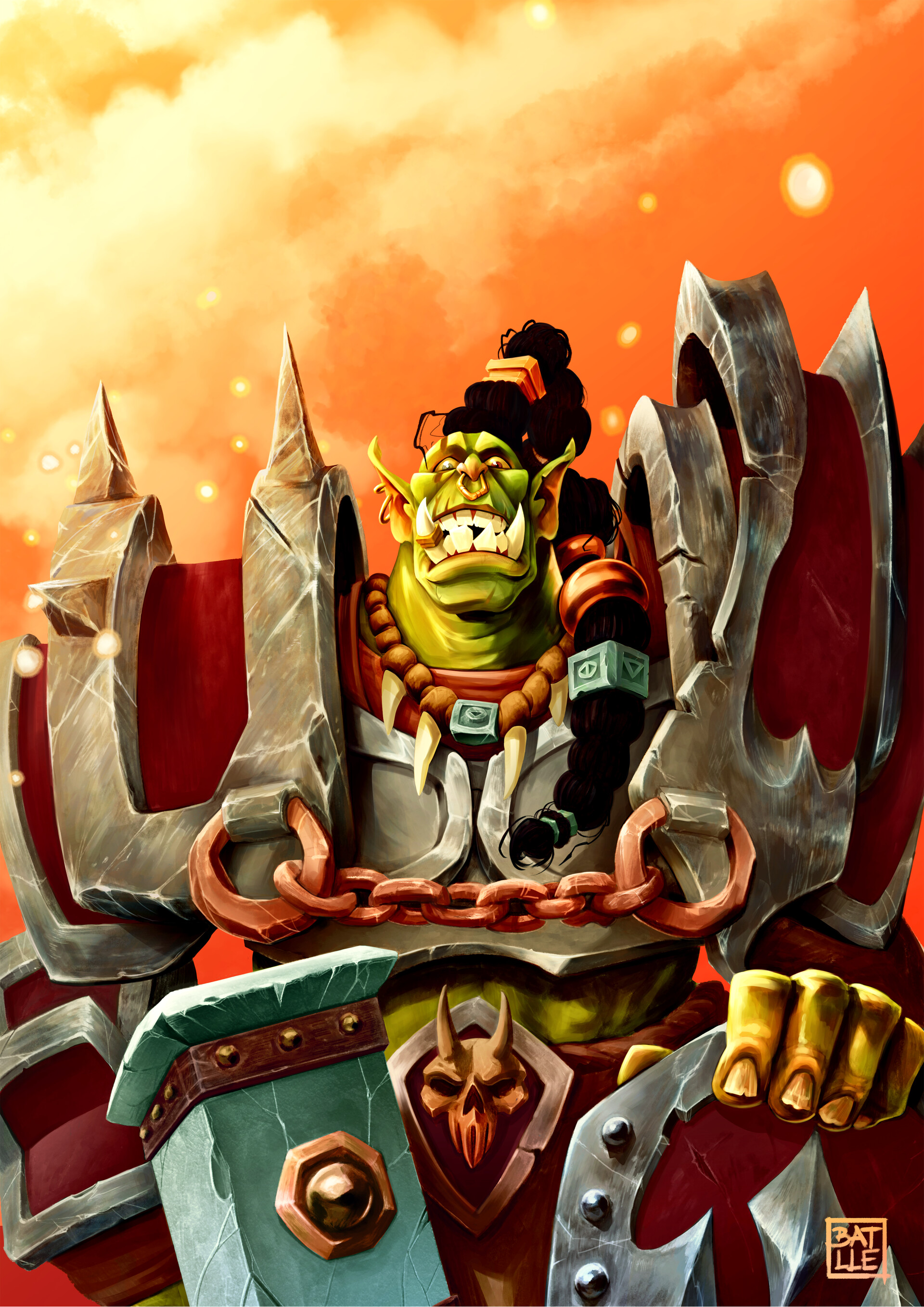 ArtStation - Heavy orc