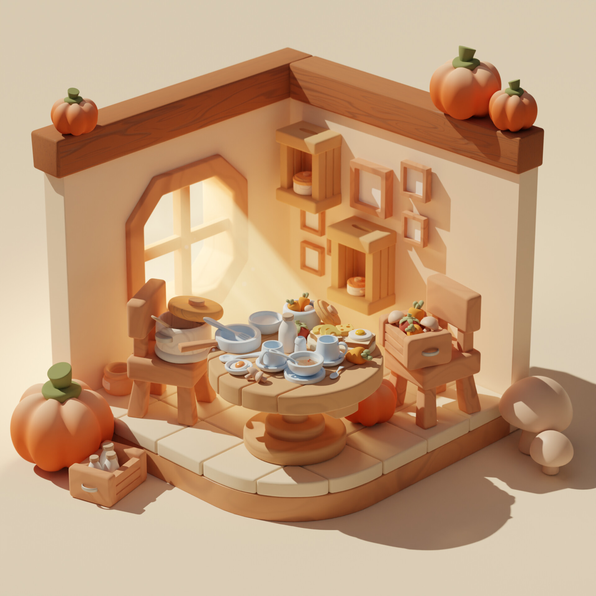 ArtStation - Cozy rooms