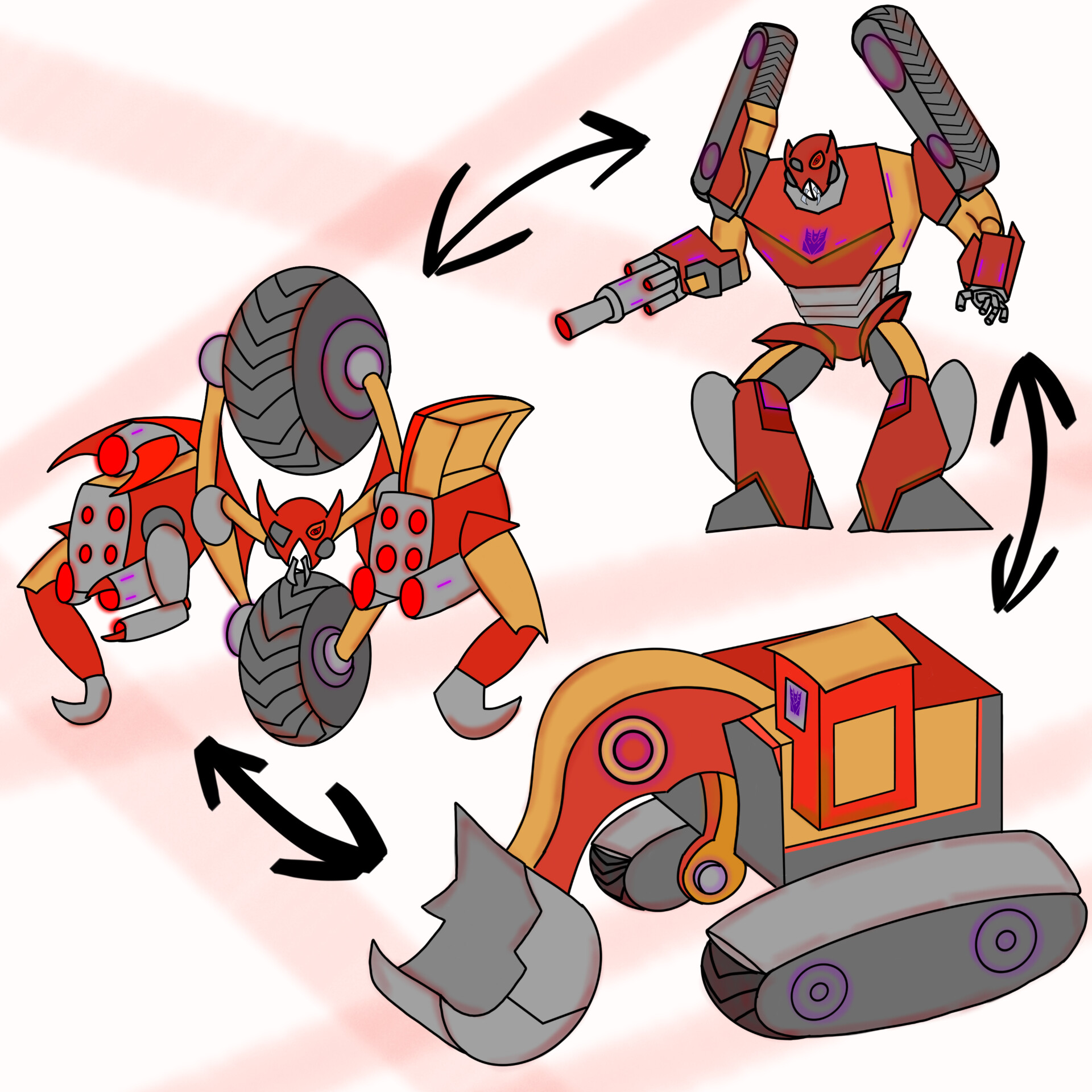 ArtStation - Demolisher becomes a Triple-Changer?