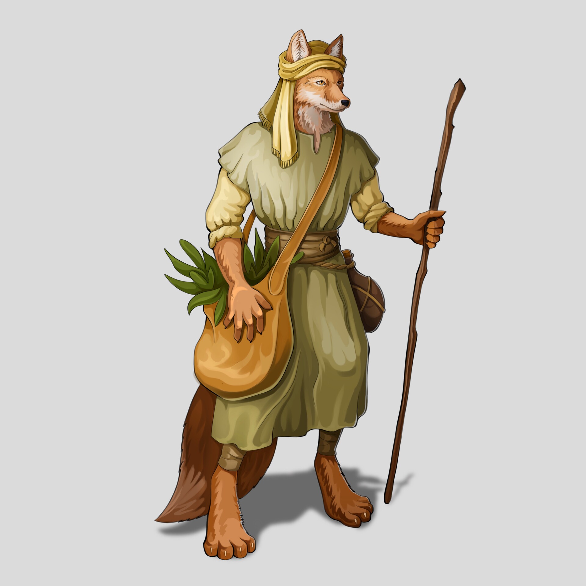 ArtStation - Fox farmer