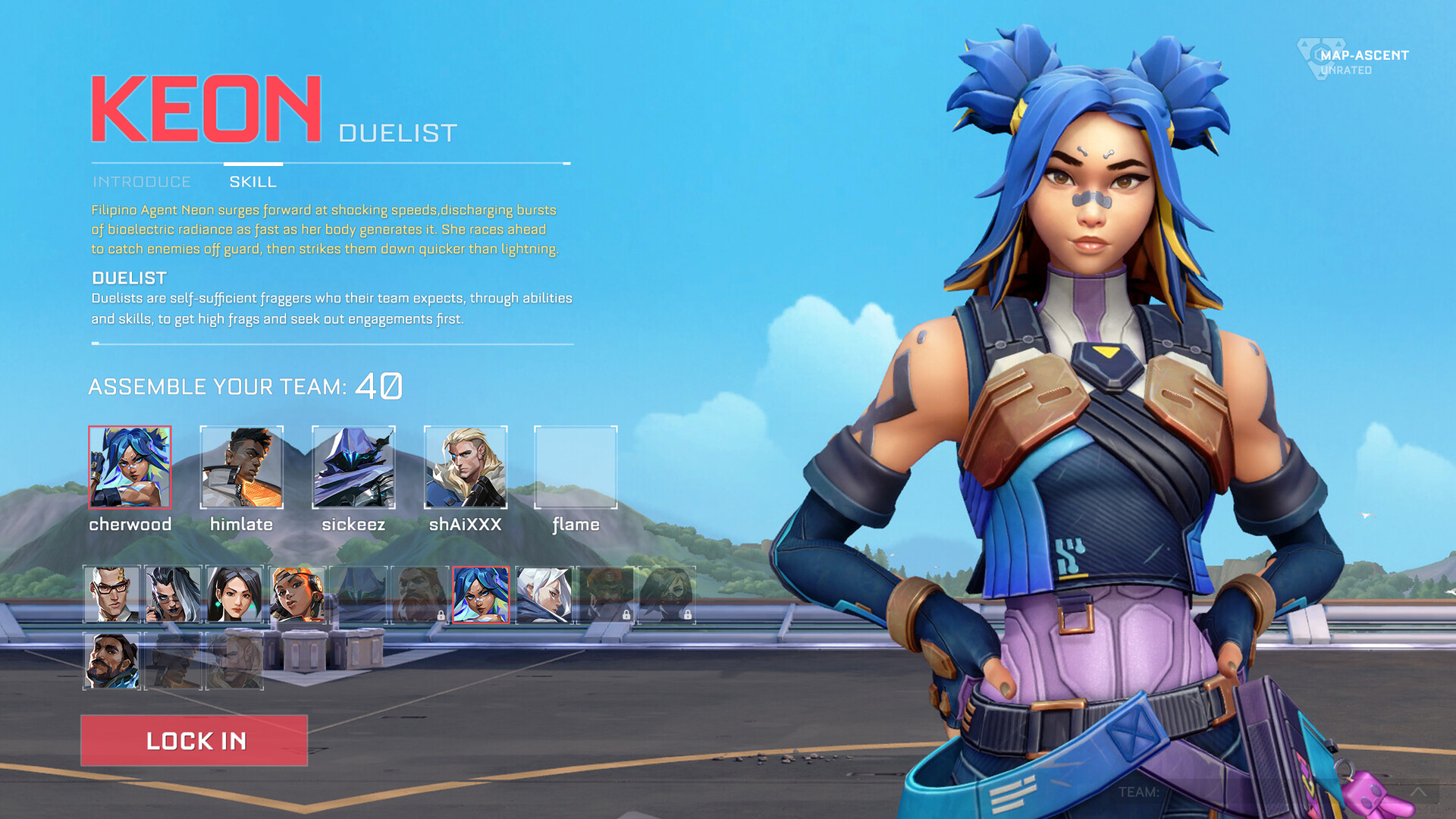 VALORANT UI redesign by xin zhang — ProUser.Me