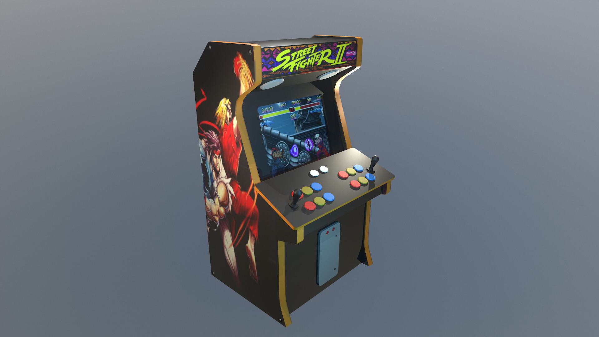 ArtStation - Arcade machine