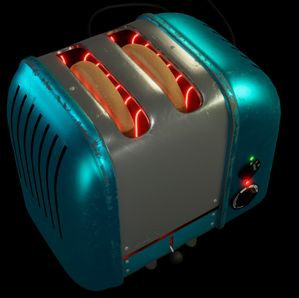 ArtStation - Toaster Loop Animation