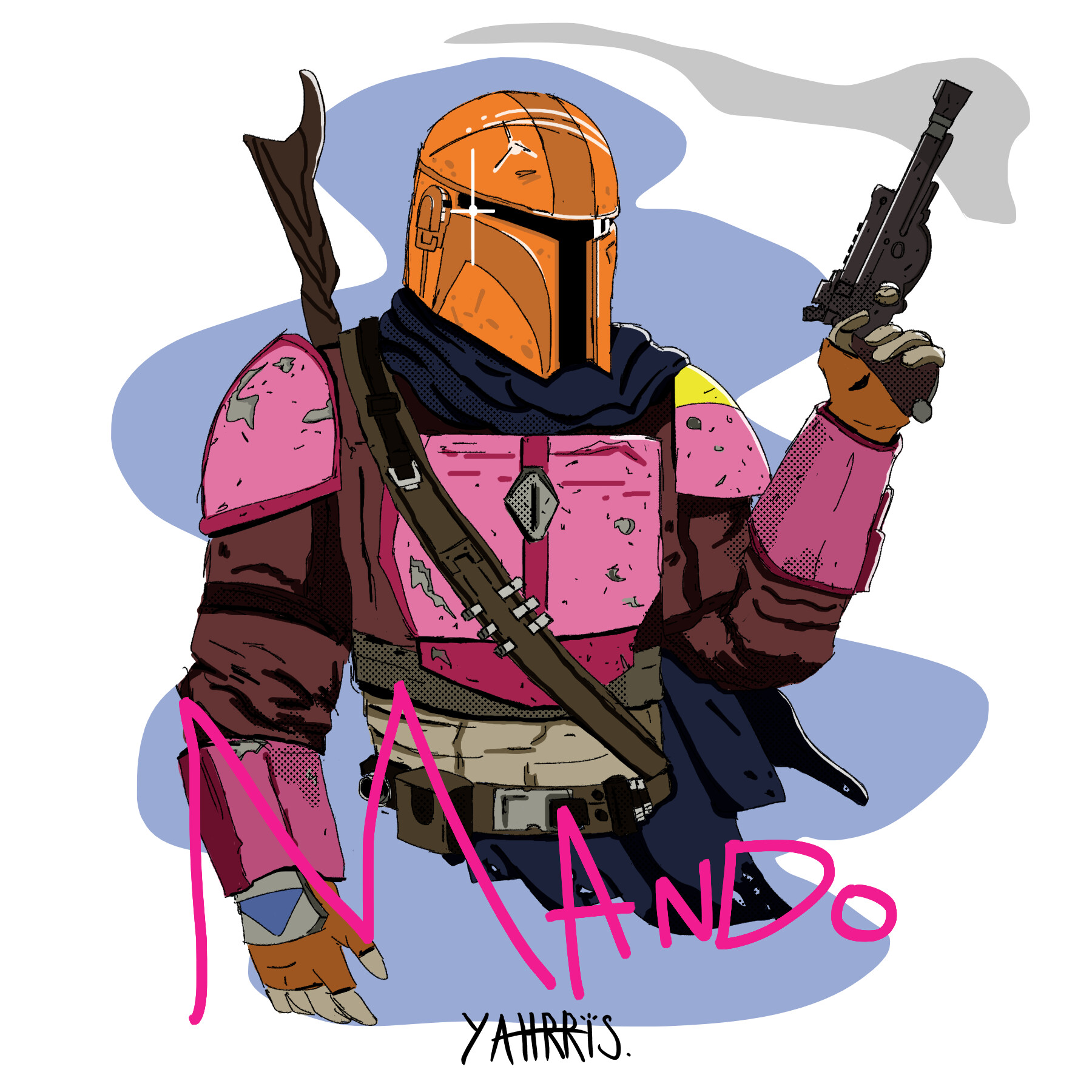 ArtStation - Mando - Star Wars Fanart