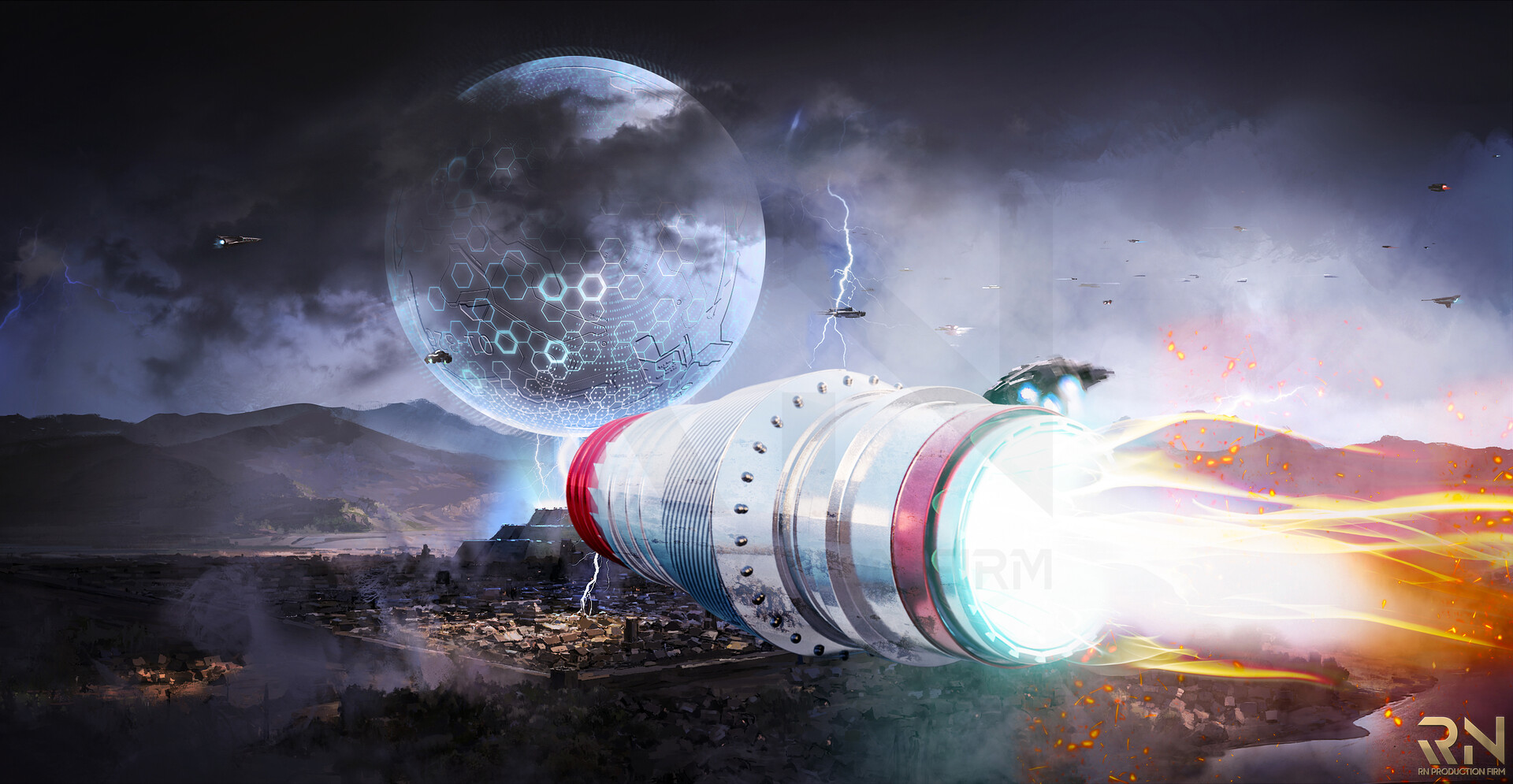 ArtStation - 3D "Rocket" Project