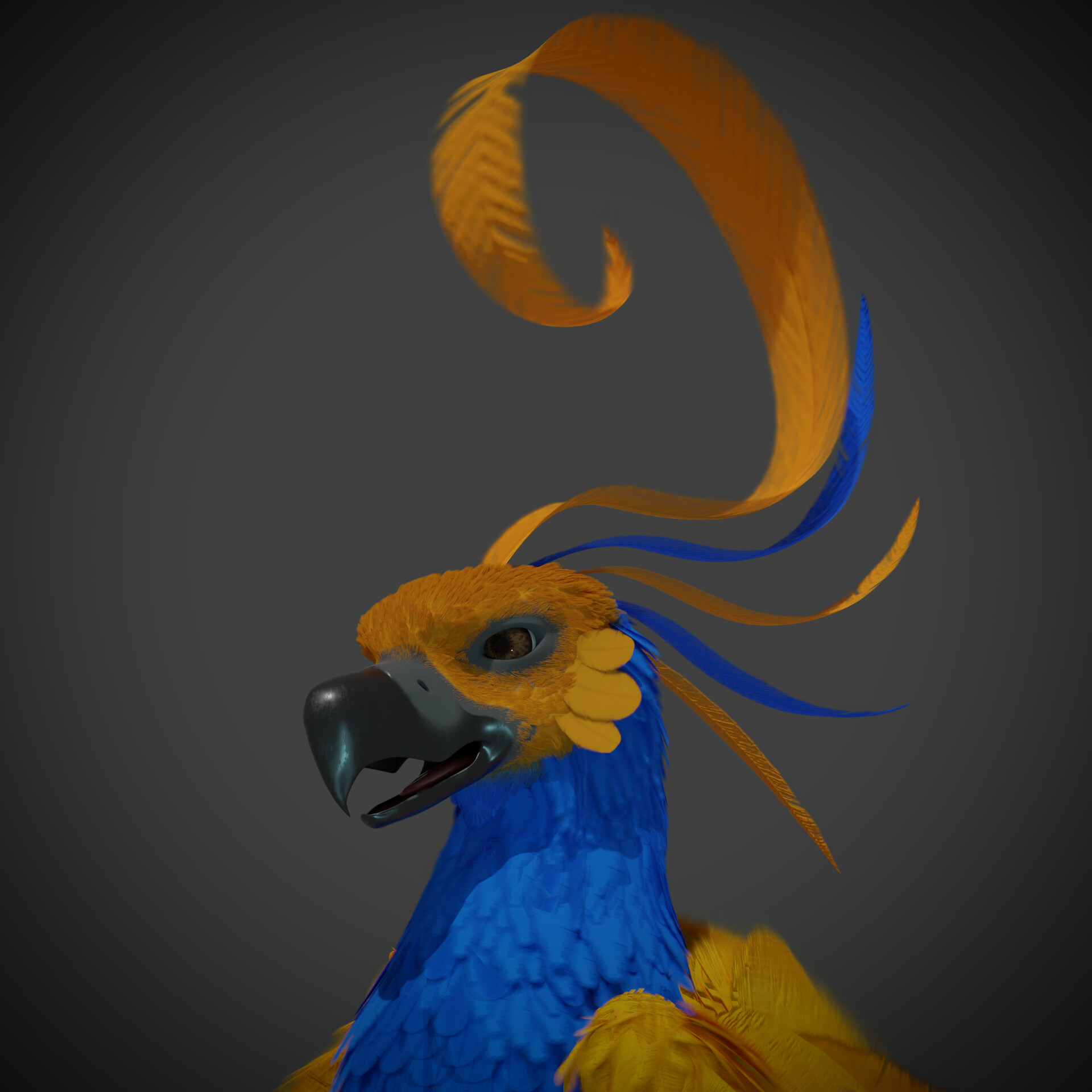 ArtStation - Rustam The Parrot