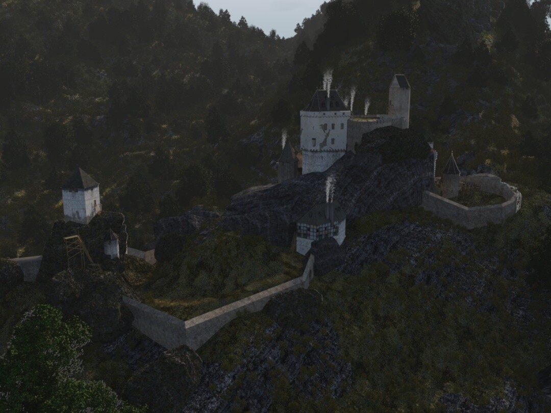 nestor the horrible - Rock nest, robber knight castle