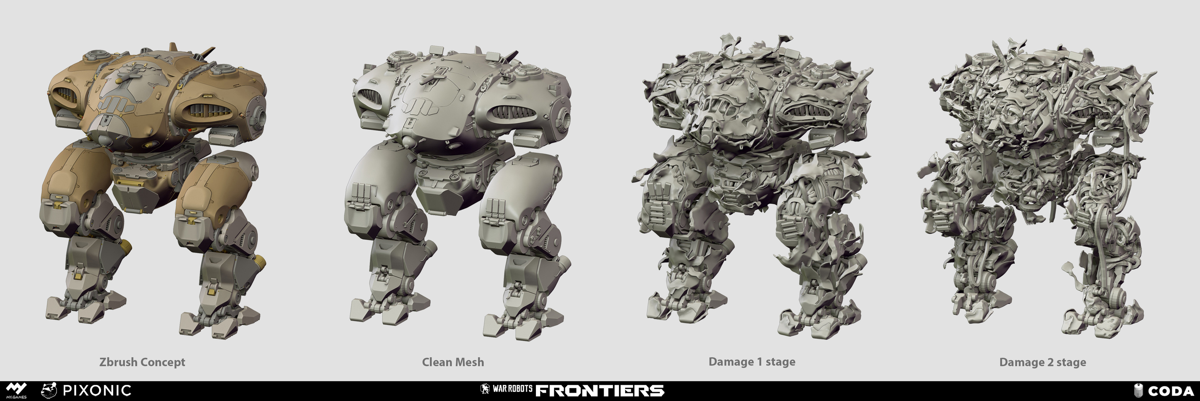 how to draw griffin from war robots