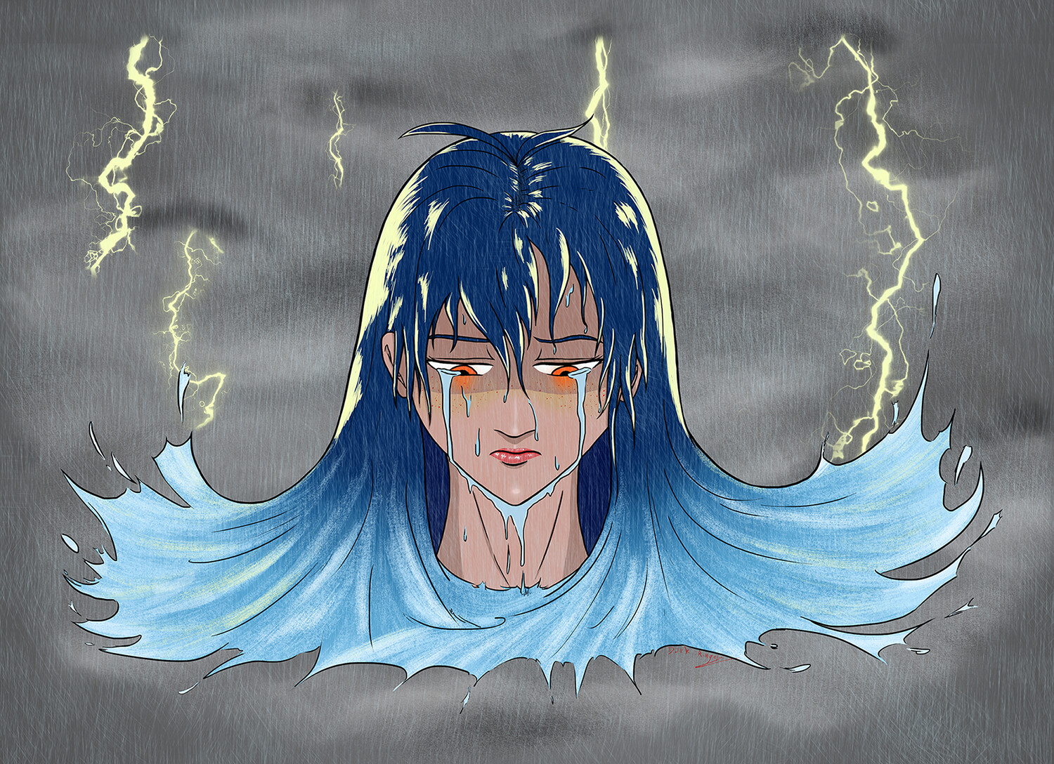 ArtStation - Element : Water (manga version)