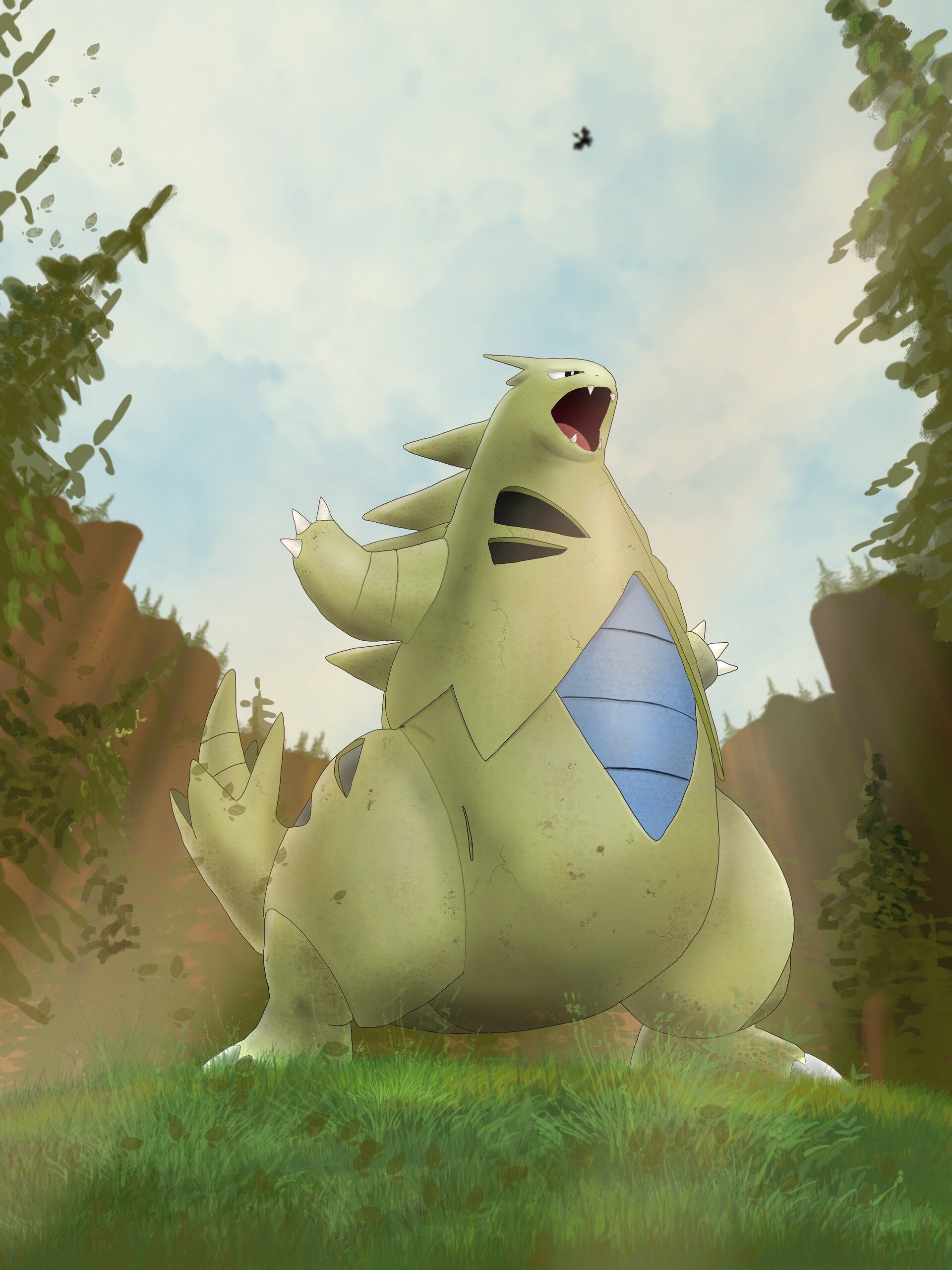 ArtStation - Tyranitar