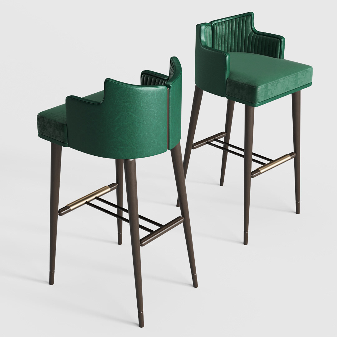 ArtStation - ERVIN BAR CHAIR