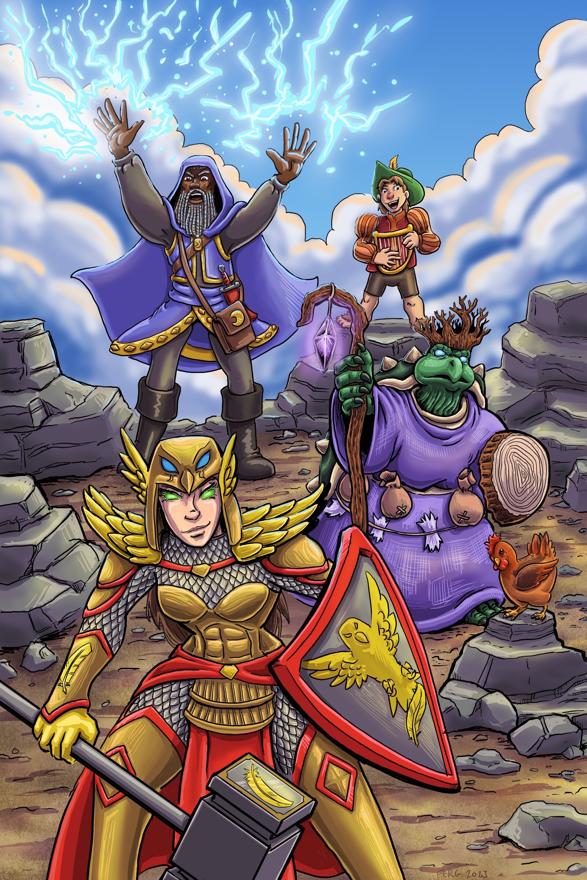 ArtStation - Chaotic Good Poster