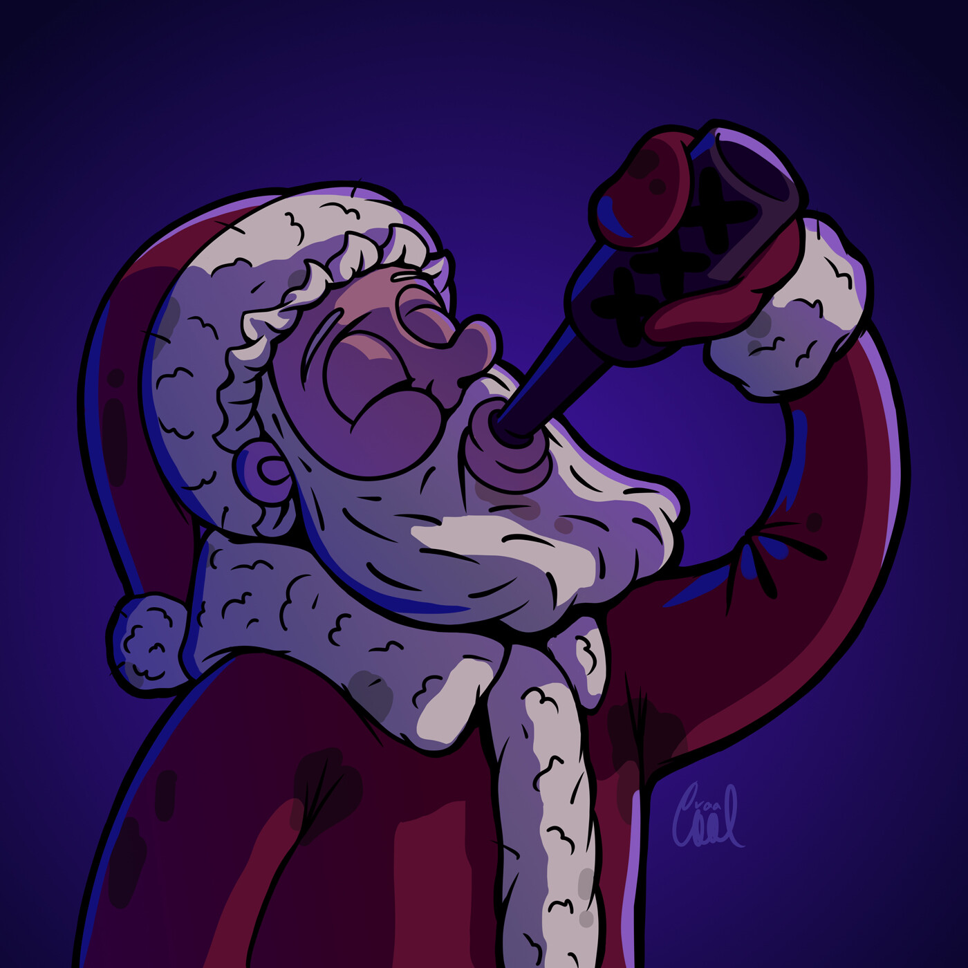 ArtStation - Bad Santa