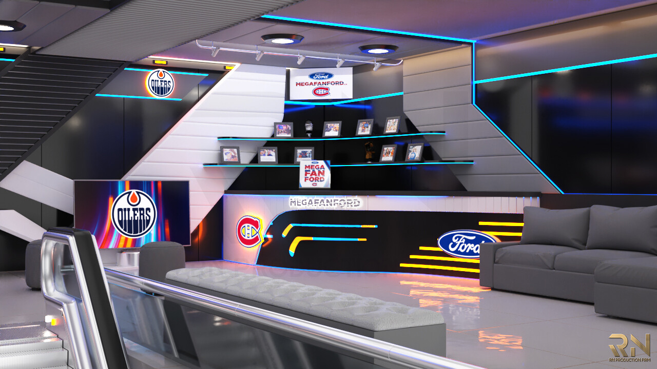 ArtStation - 3D "Ford Studio" Project