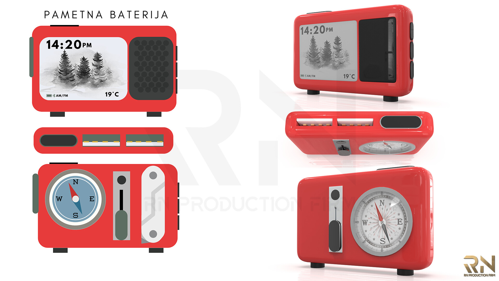 ArtStation - 3D "Small Radio" Project