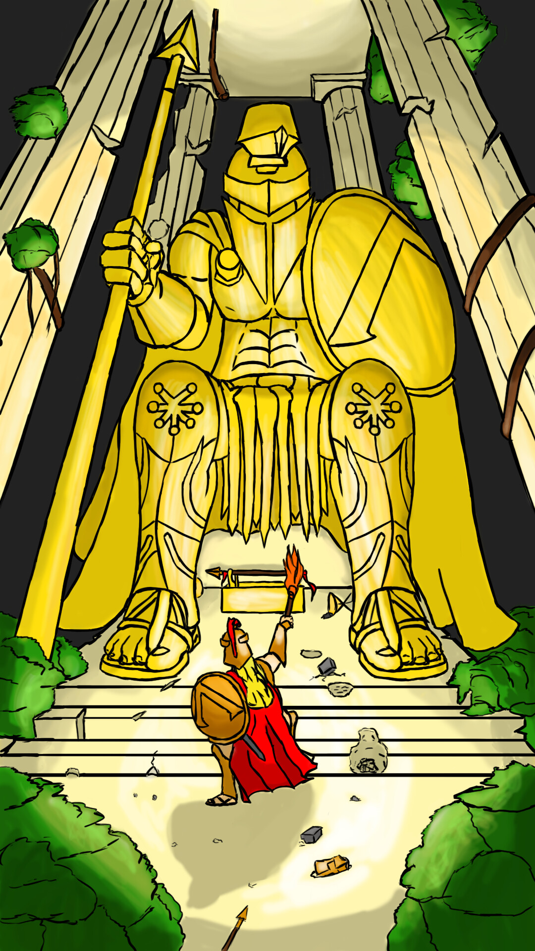 ArtStation - Old draw: Greek explorer