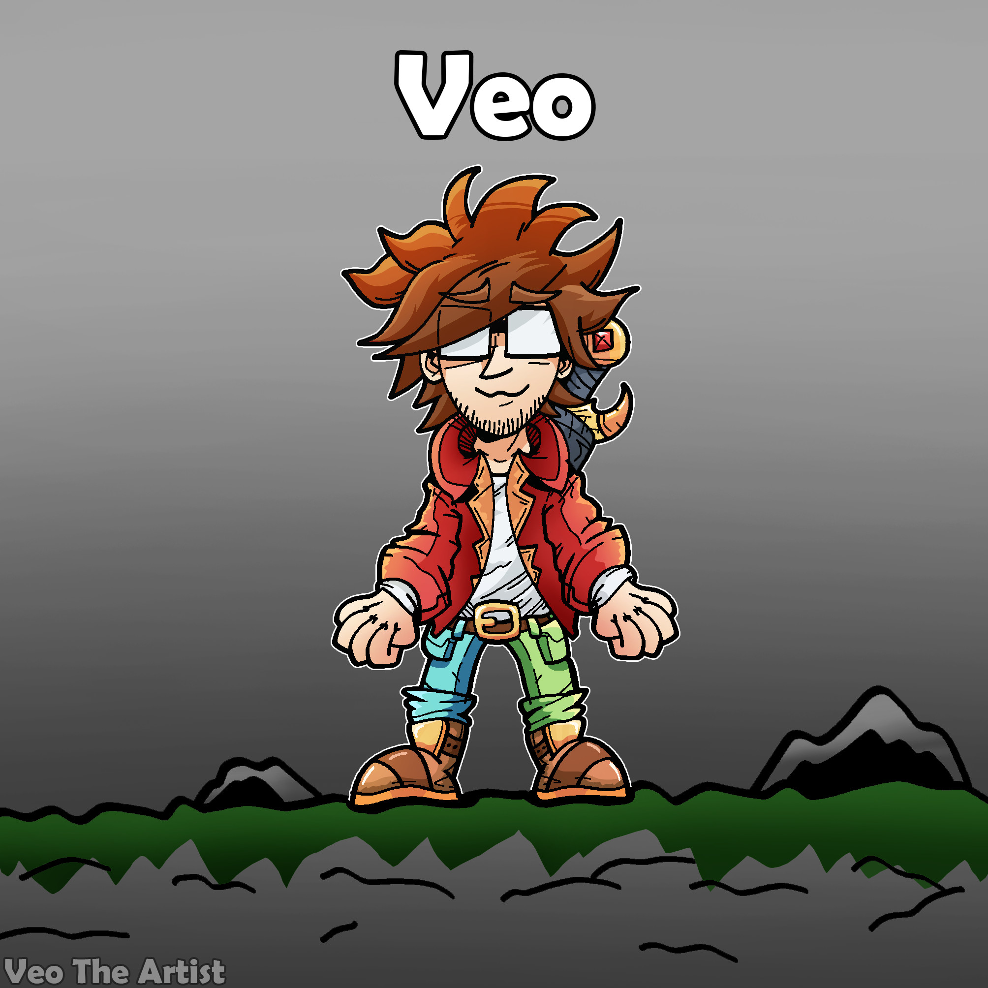 Viktor Stambert - Veo. - Updated Character. - 2D digital art.