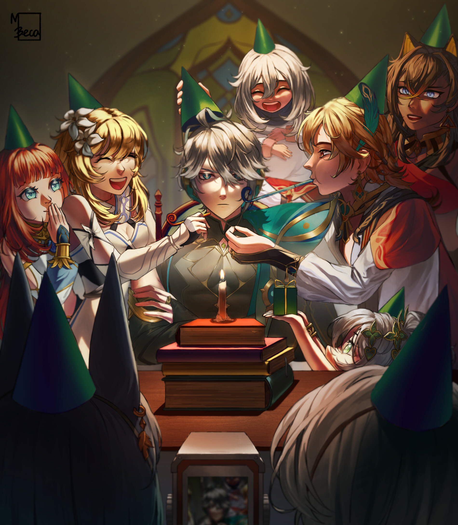 ArtStation - [FanArt] Alhaitham - Genshin Impact