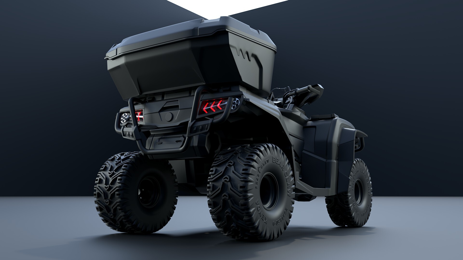 ArtStation - ATV CFORCE 1000 Overland - 3D hard surface modeling