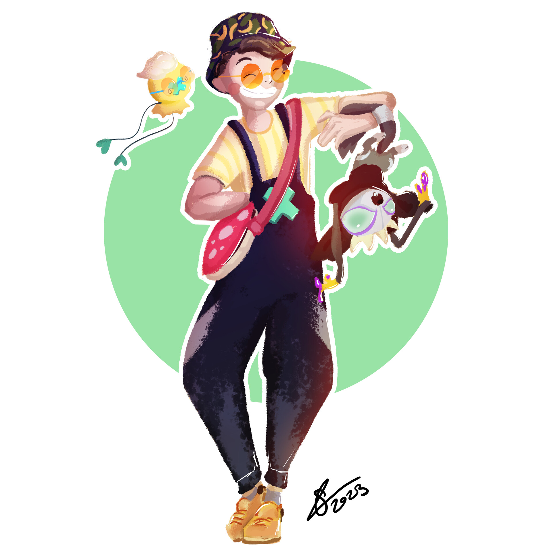 ArtStation - Pokemon Self Portrait