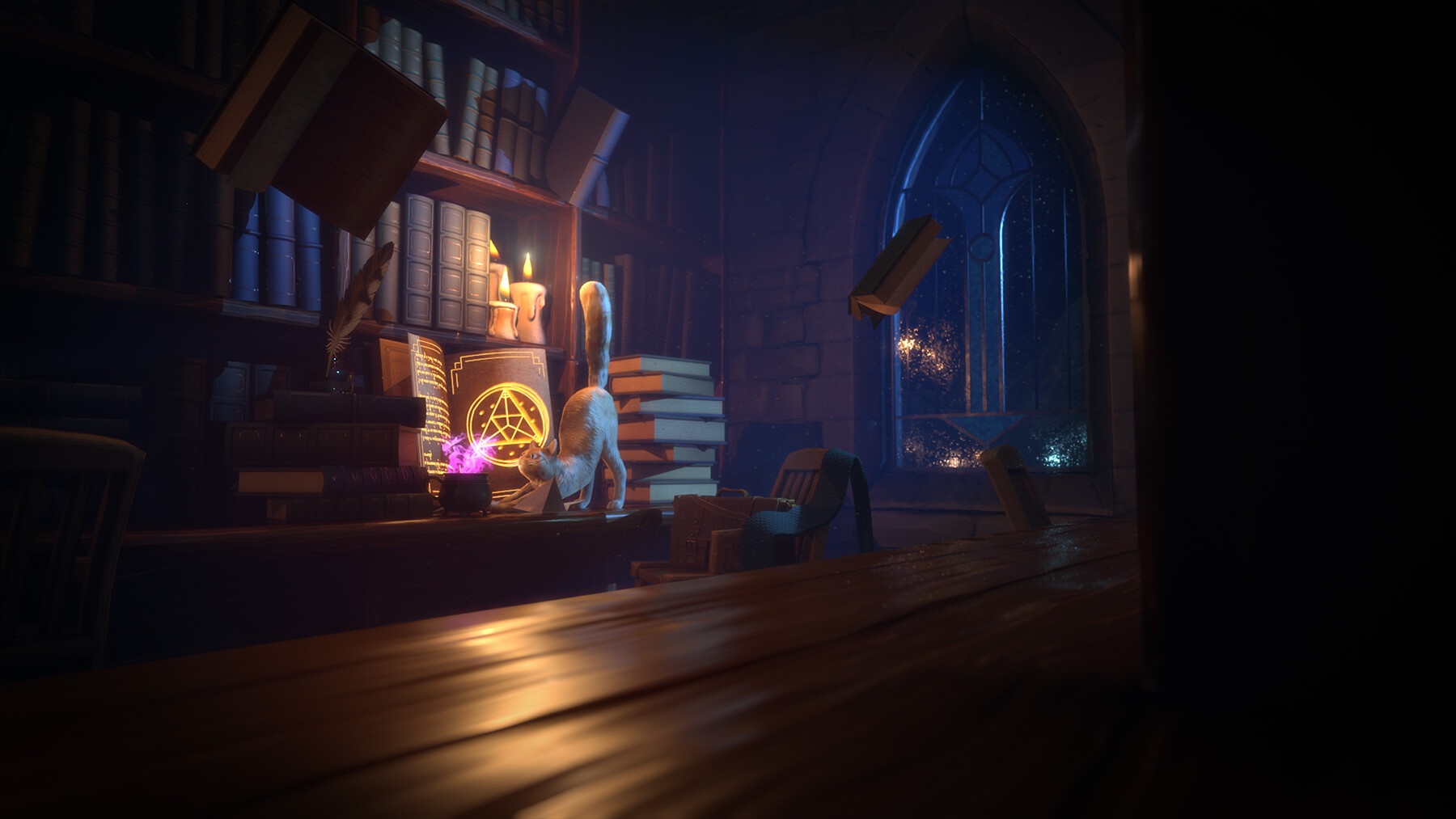 ArtStation - Library's Study Buddy