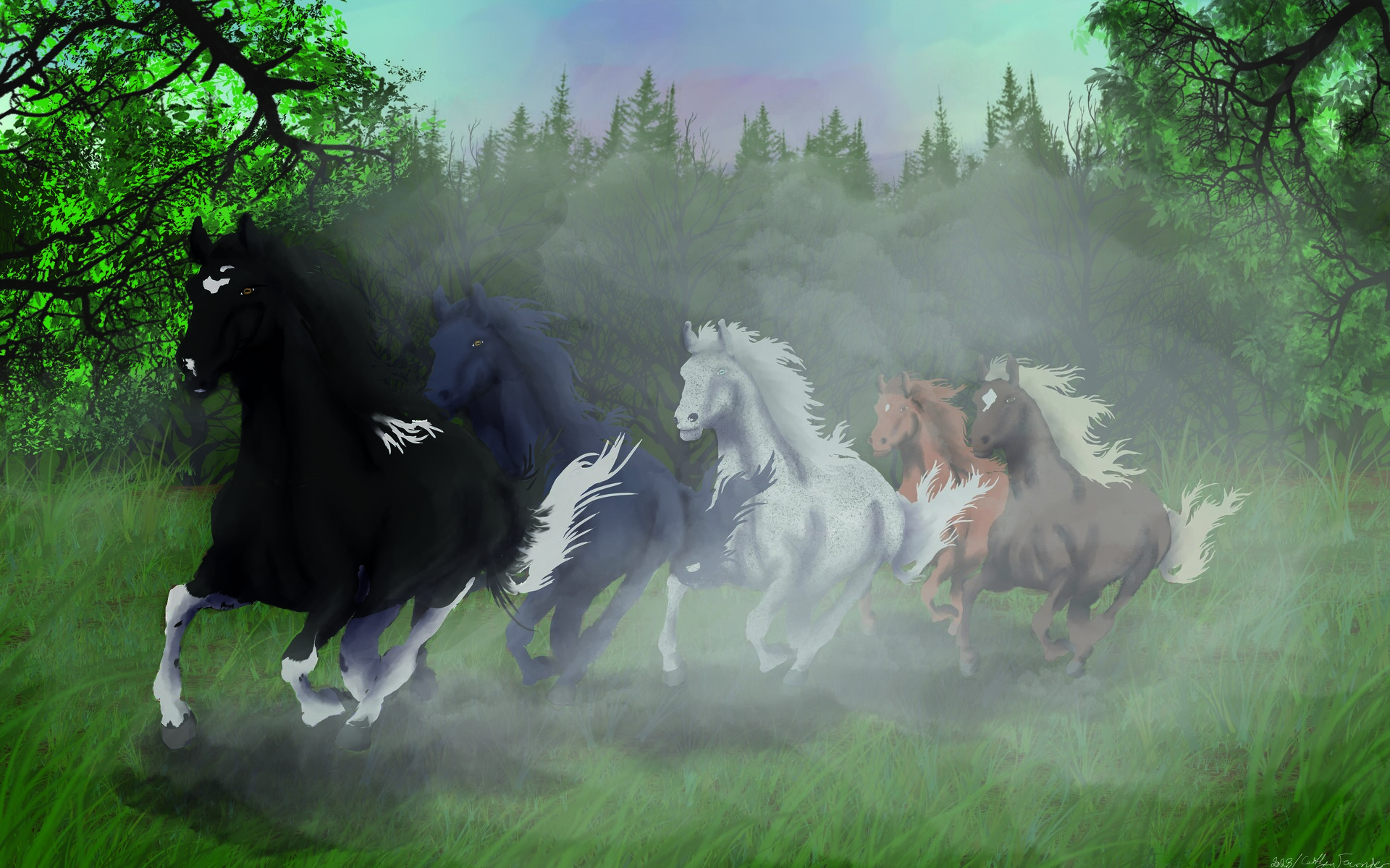 ArtStation - Thundering Dawn