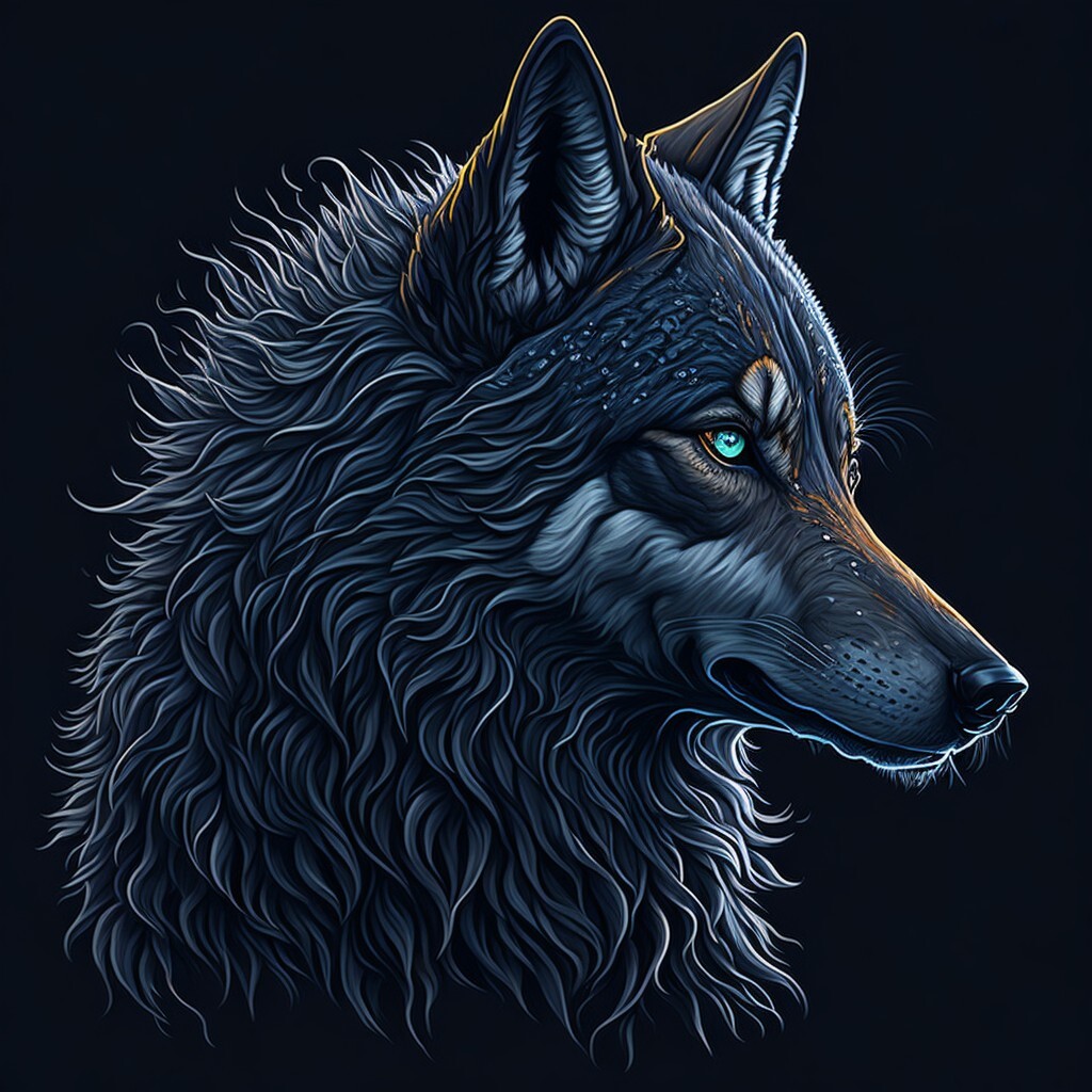ArtStation - Dark Wolf