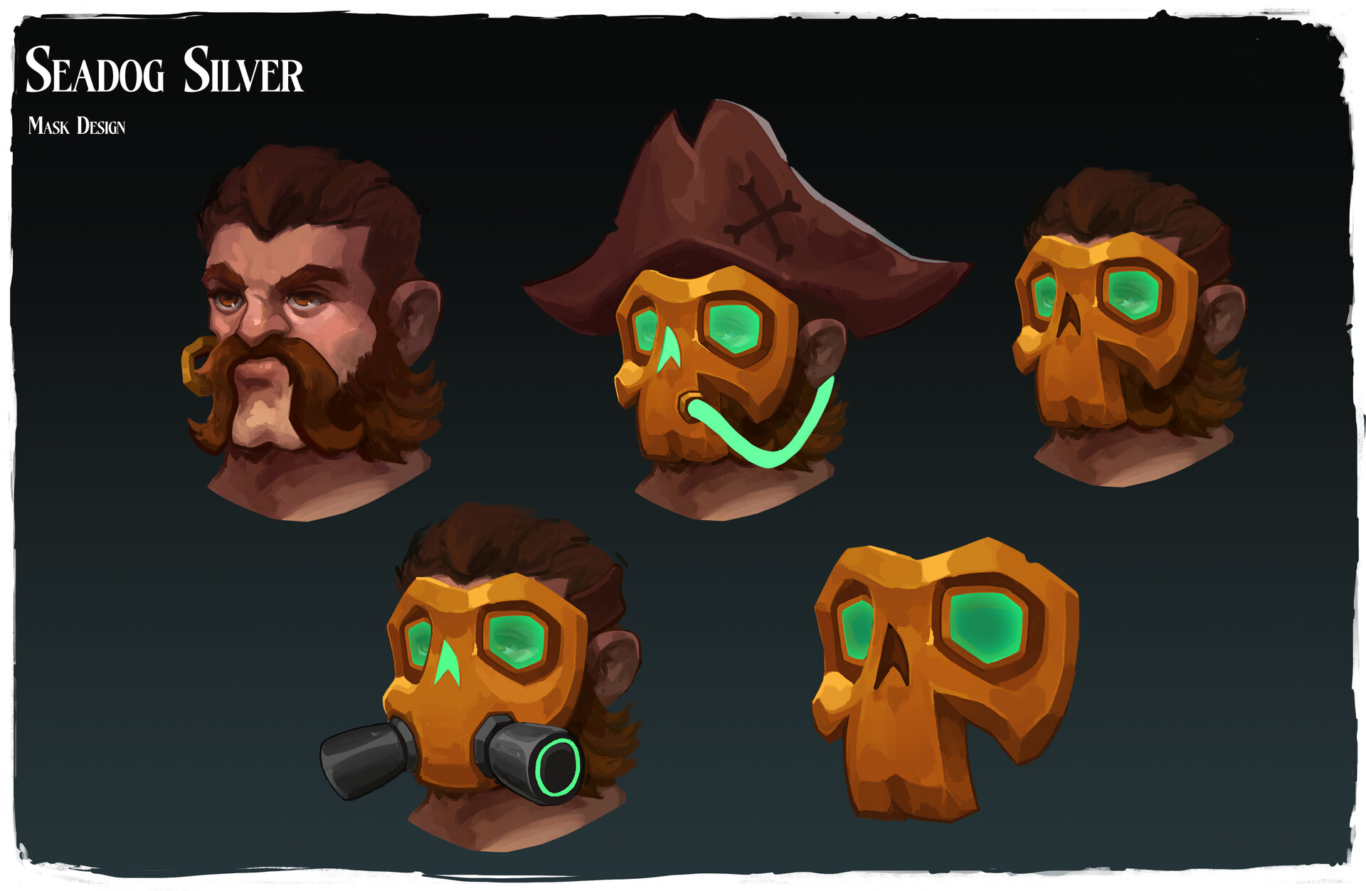 Sam Kemp - Seadog Silver Character Concept
