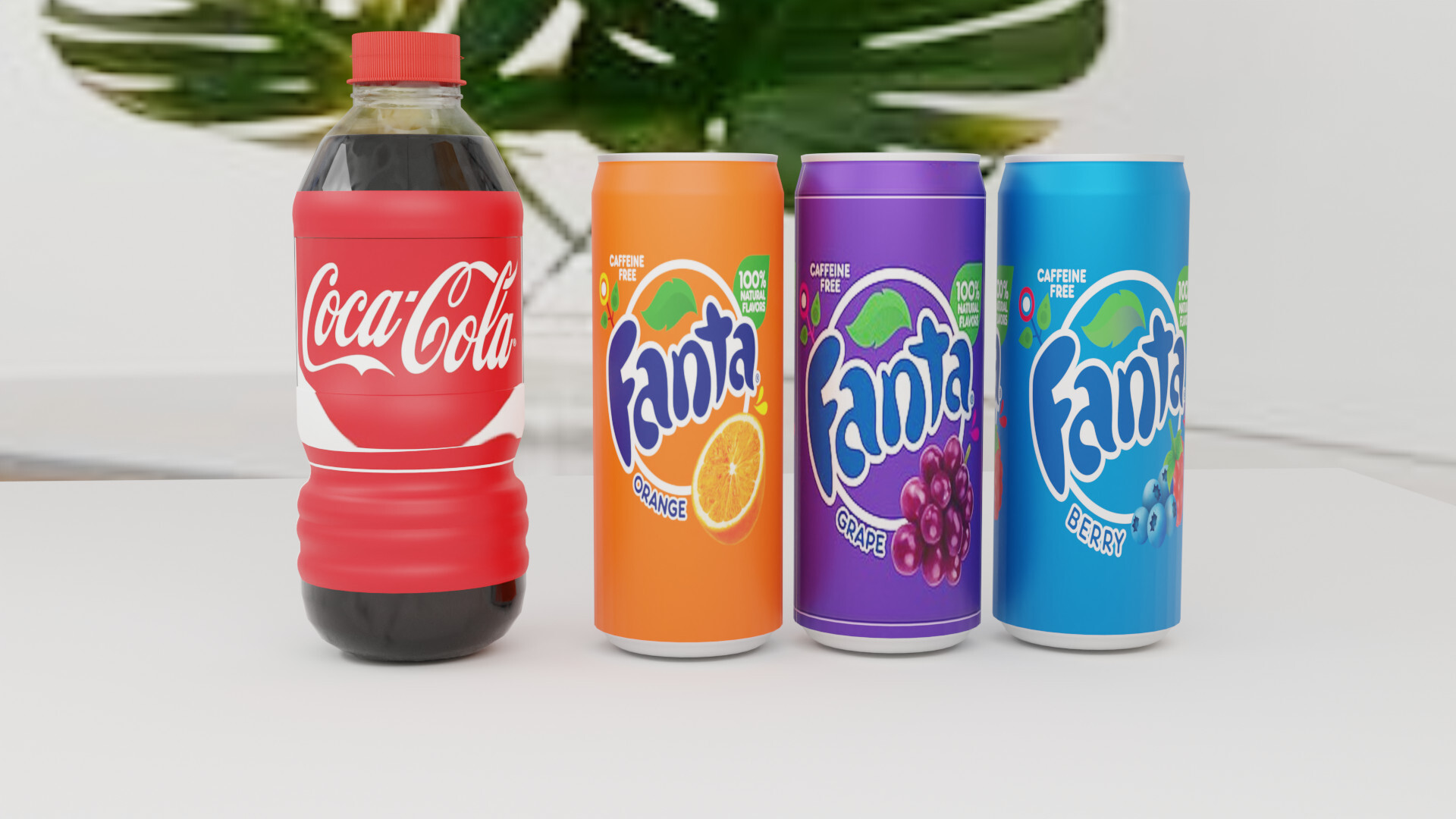 ArtStation - Coke and Fanta