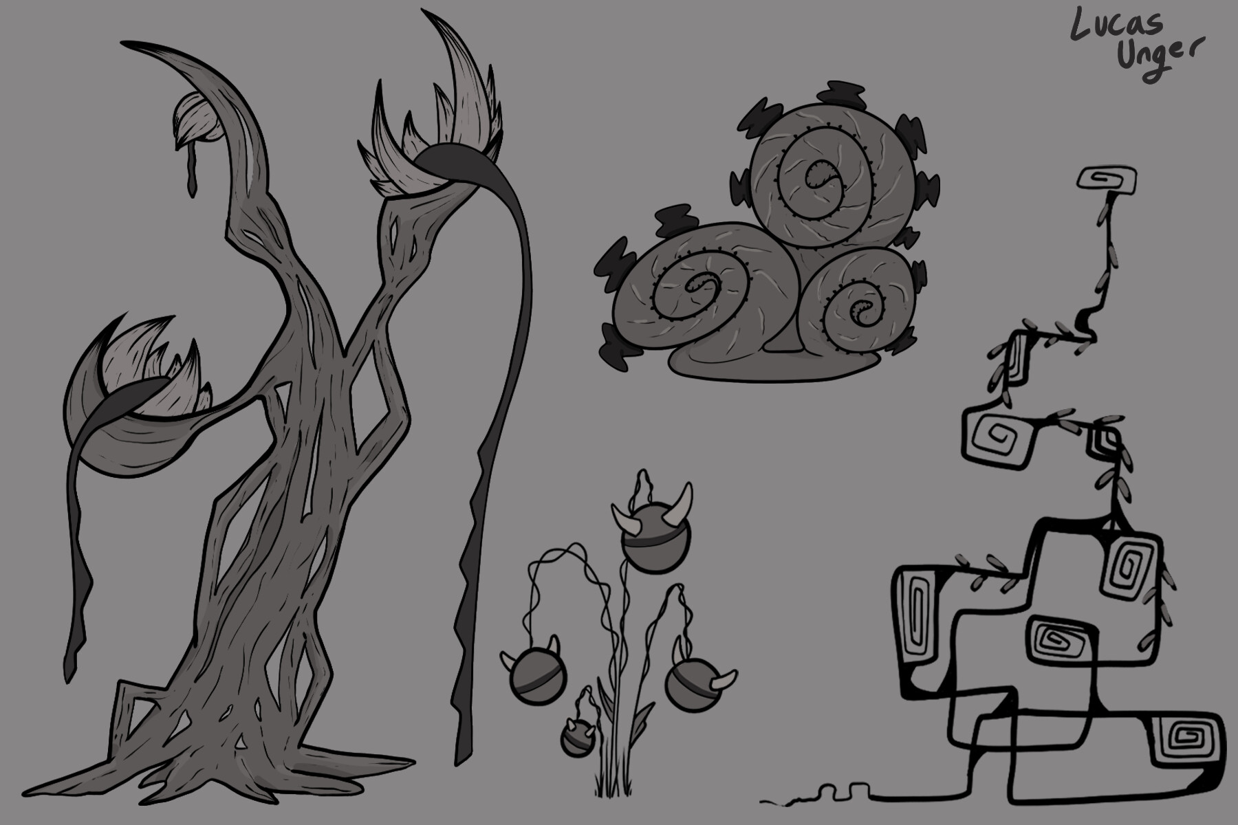 ArtStation - Shaped Foliage